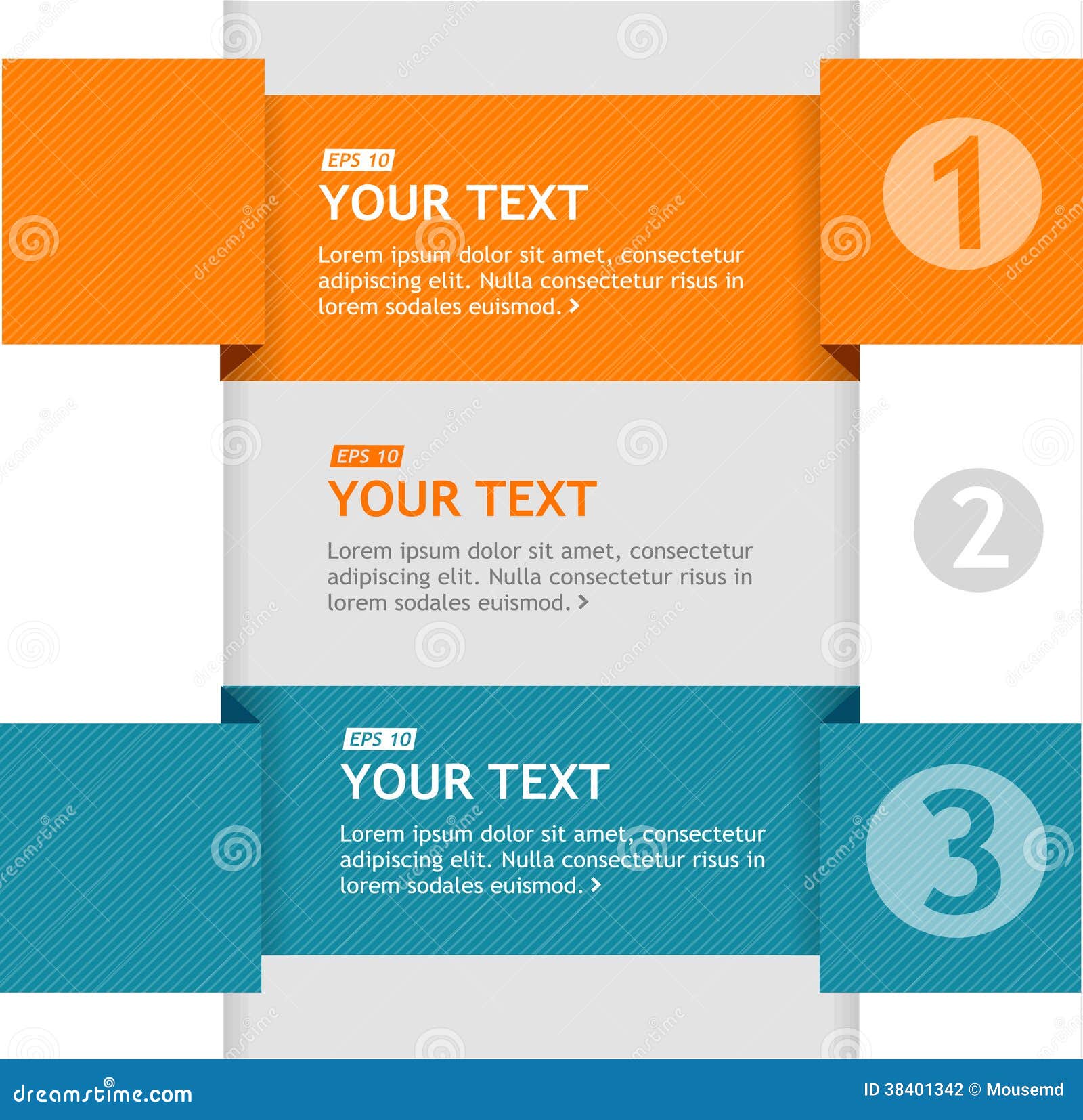 Vector Text Boxes, Infographics Options Banner Stock Vector ...