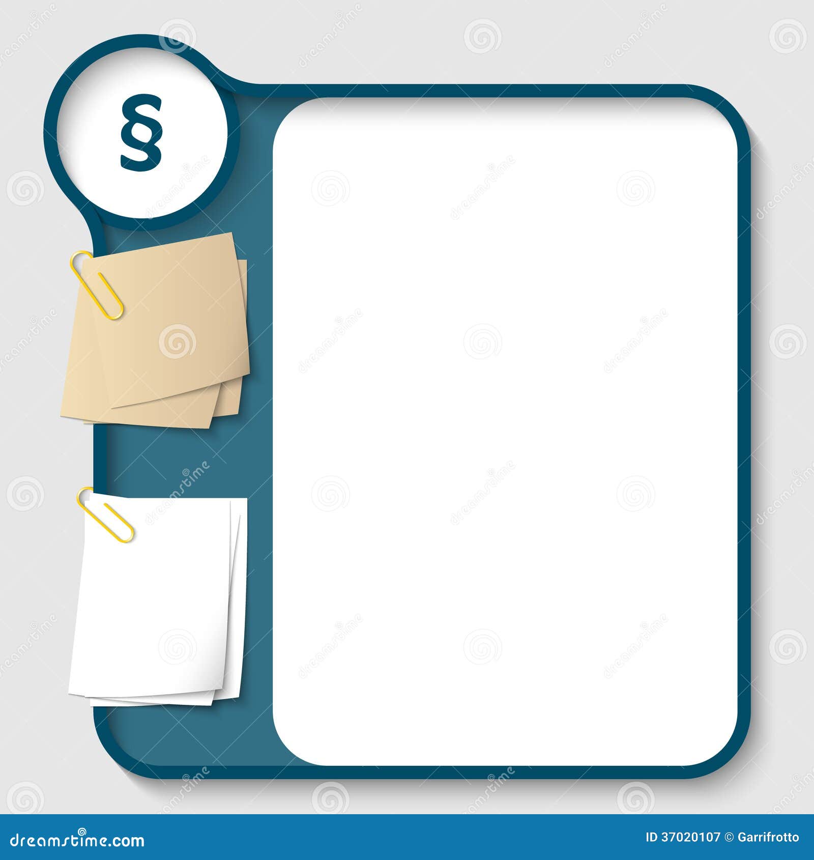 Vector text frames stock vector. Illustration of business - 37020107