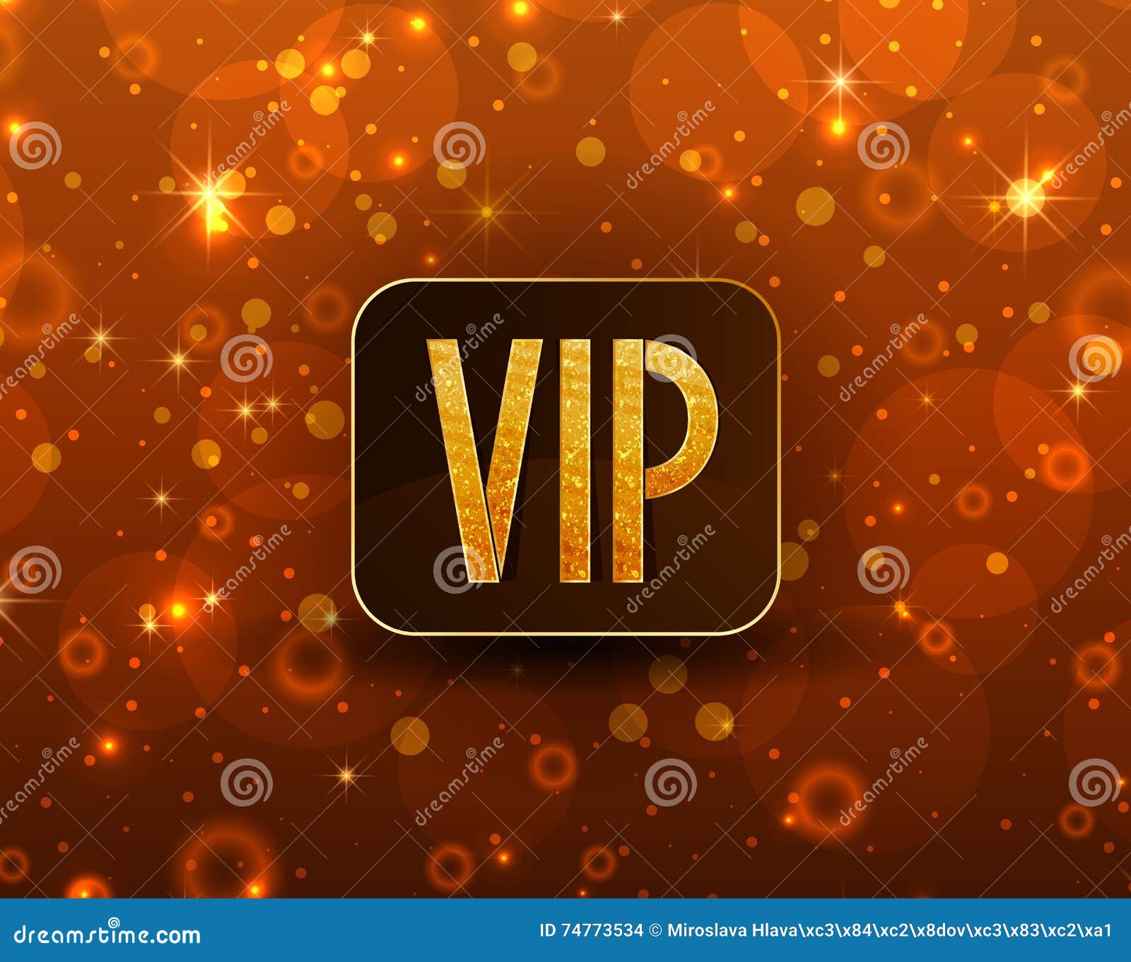 Vector text VIP stock vector. Illustration of luxury - 74773534