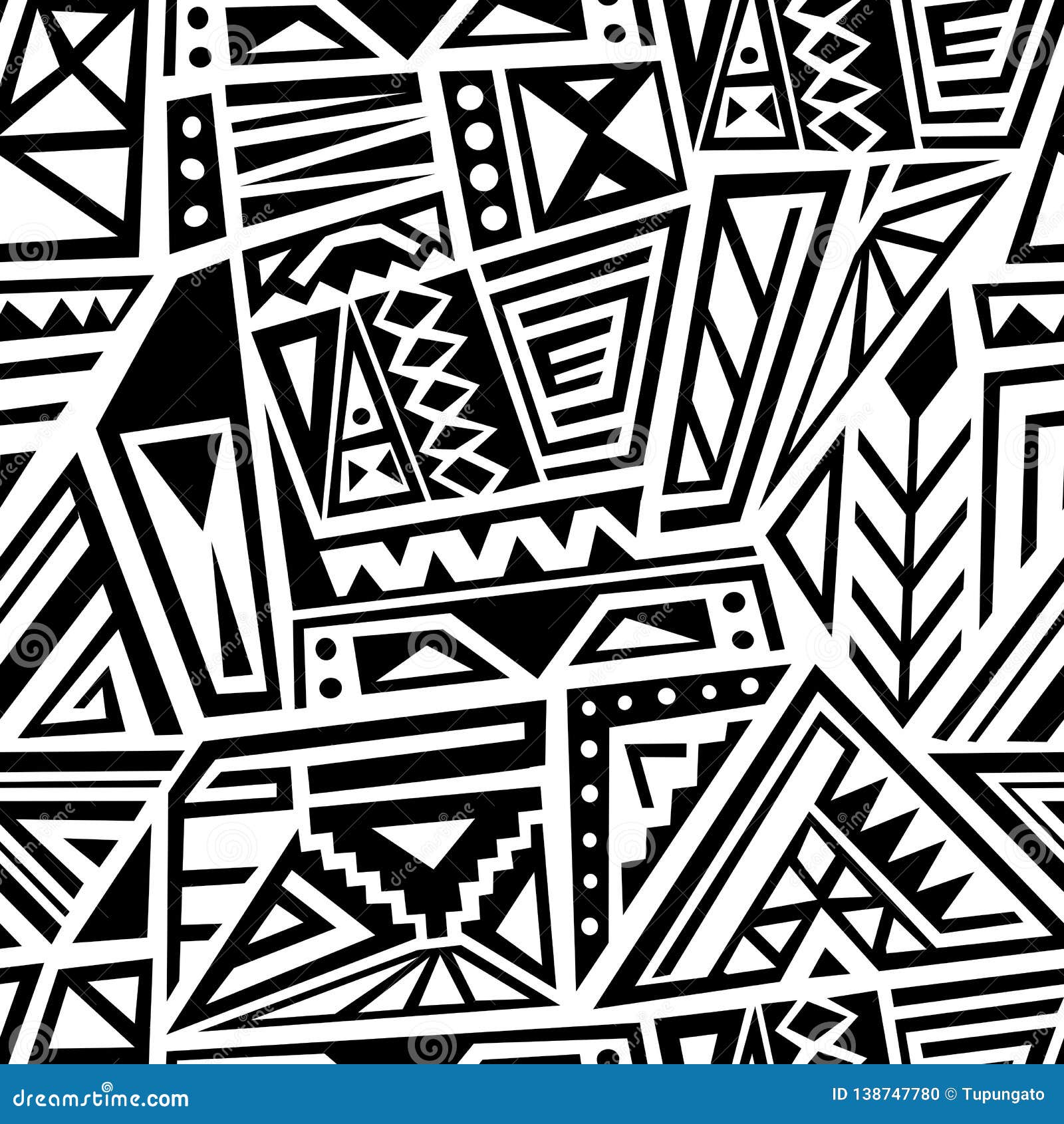 Vector textile design stock vector. Illustration of geometry - 138747780