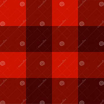 Vector Textile Texture, Seamless Pattern, Red Checkered Fabric Template ...