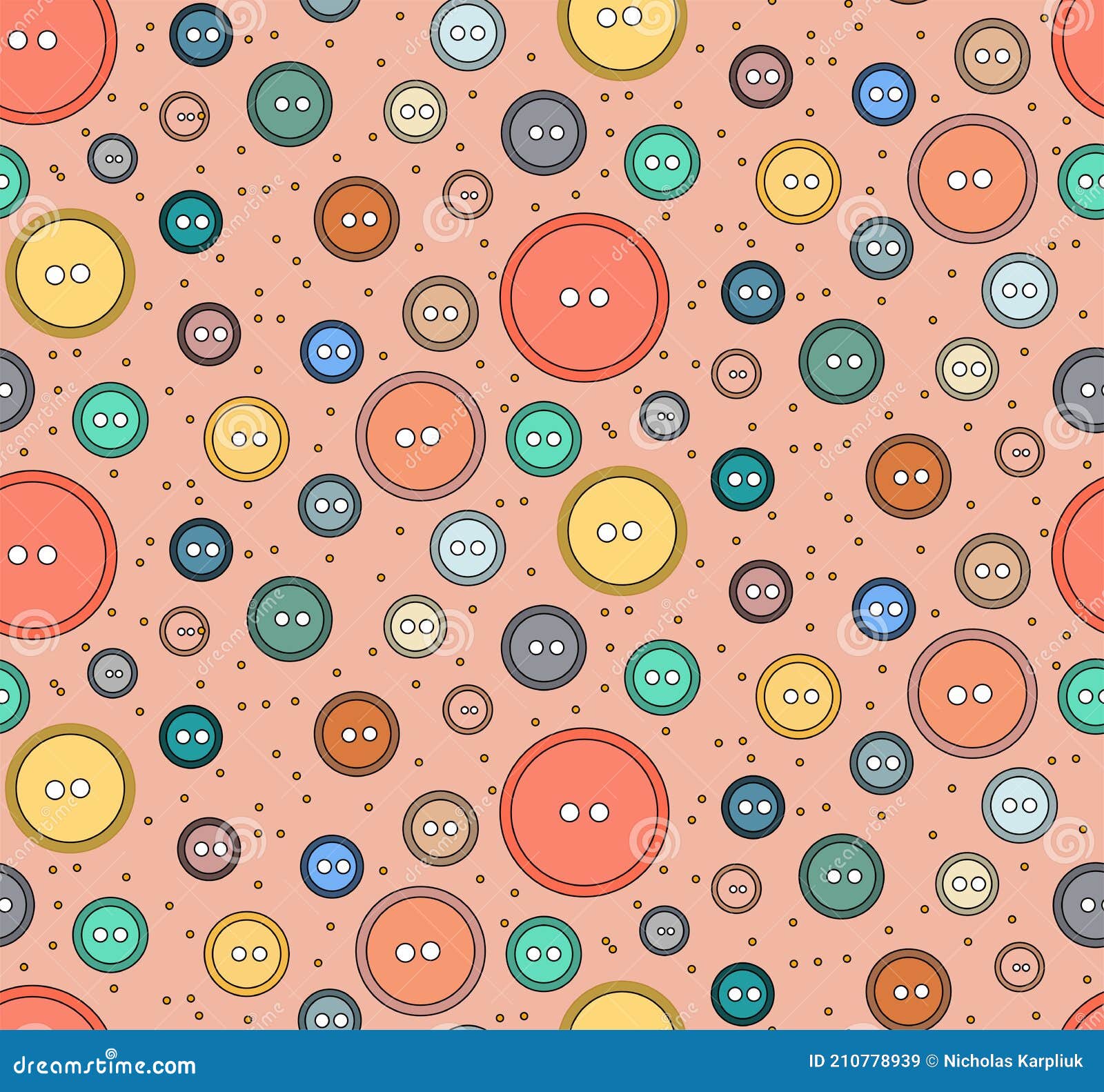 Vector. Textura Sin Costuras En Color Ilustración del Vector ...