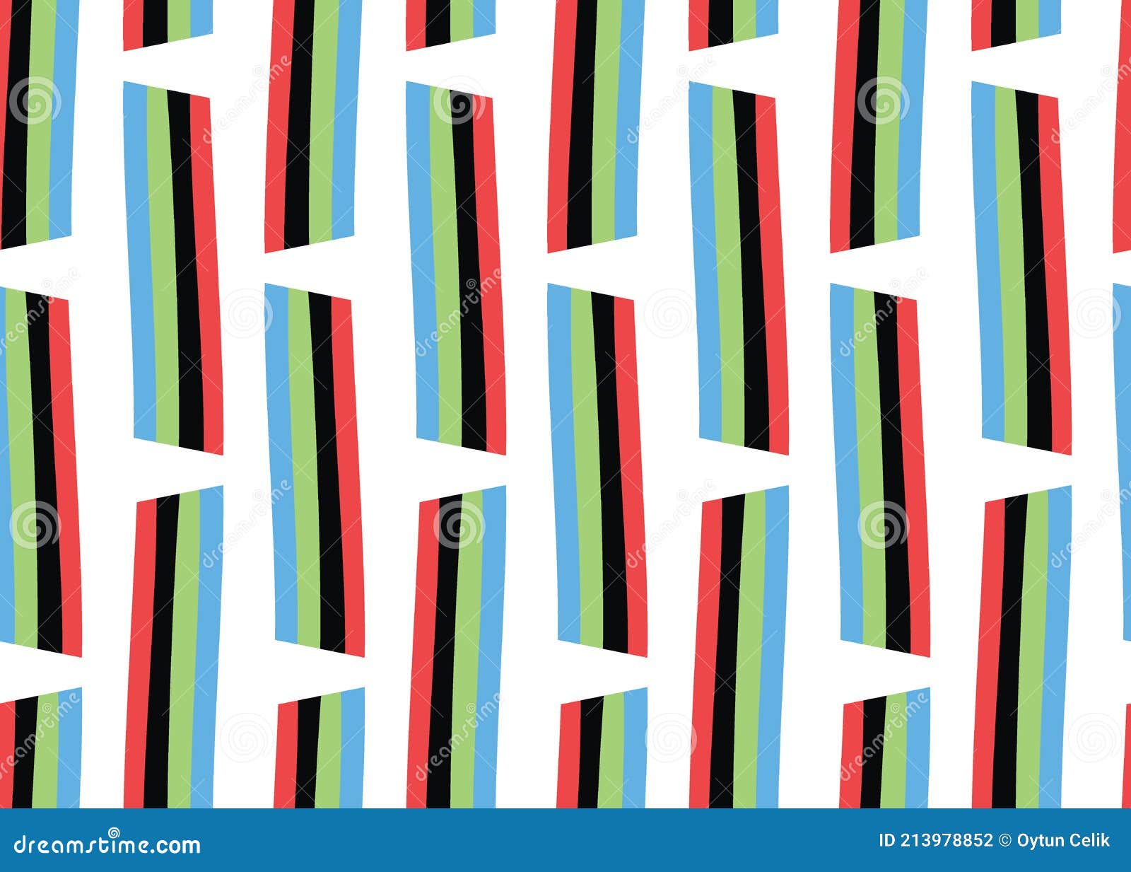 Vector Texture Background, Seamless Pattern. Hand Drawn, Blue, Green ...