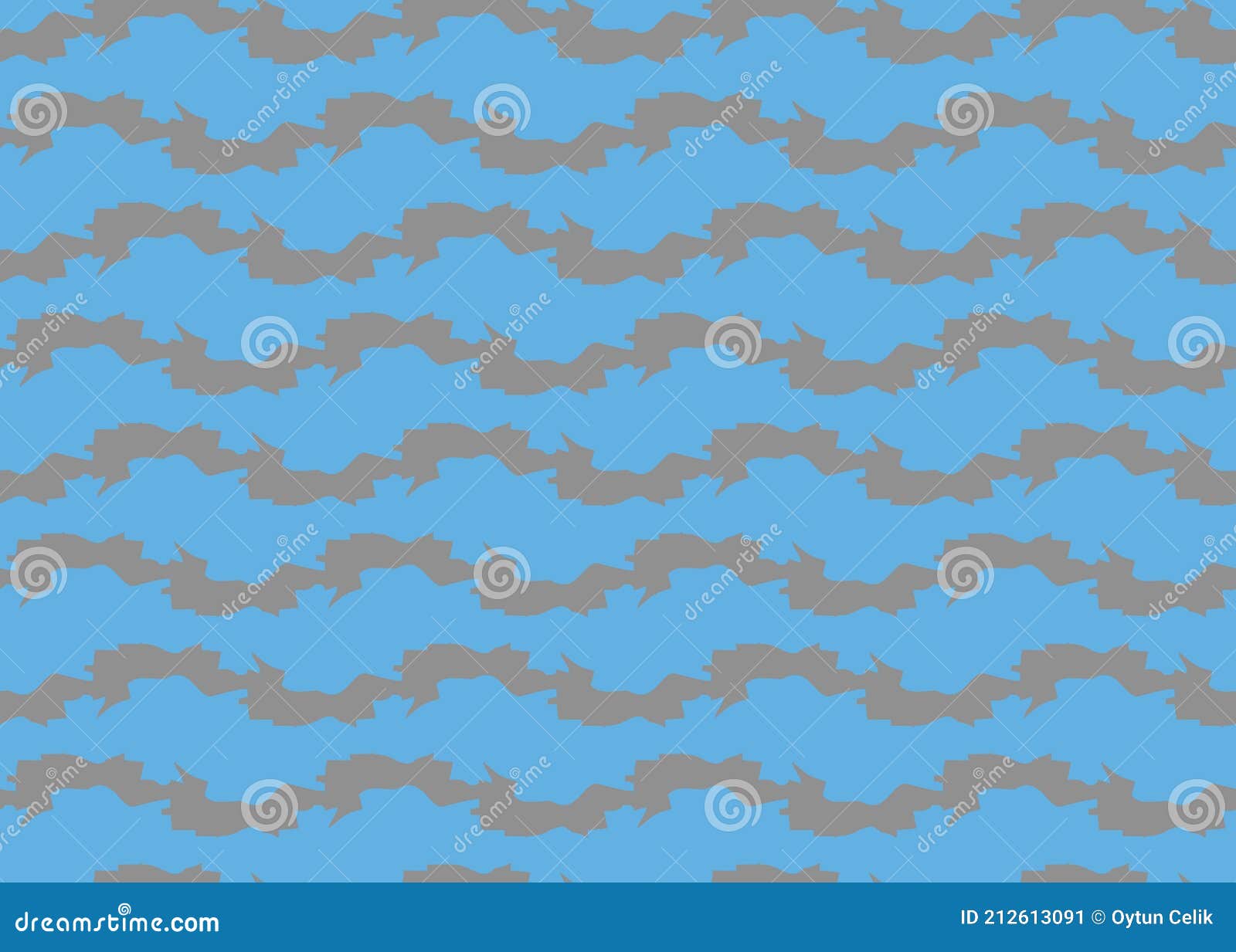 Vector Texture Background, Seamless Pattern. Hand Drawn, Blue, Grey ...
