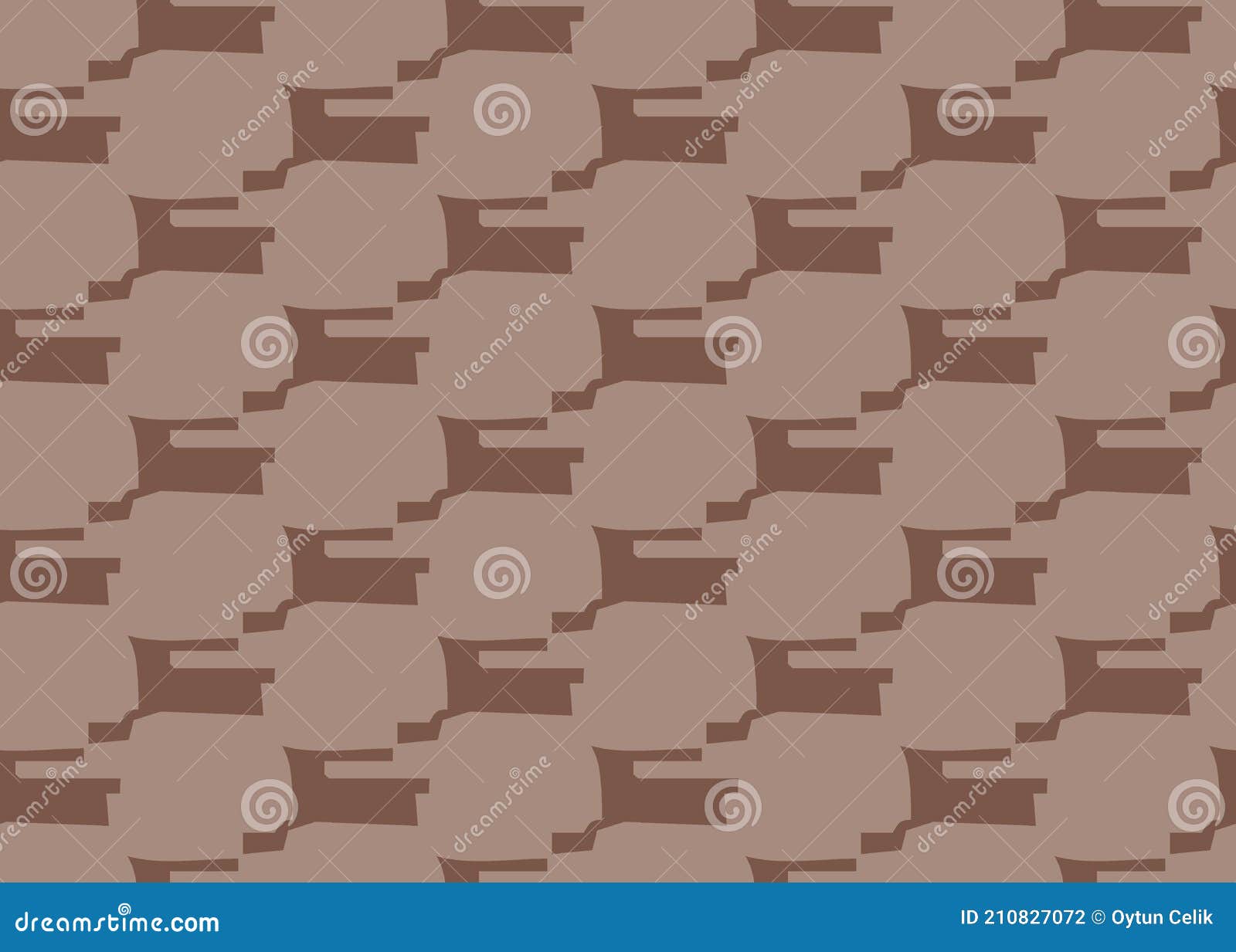 Vector Texture Background, Seamless Pattern. Hand Drawn, Brown Colors ...