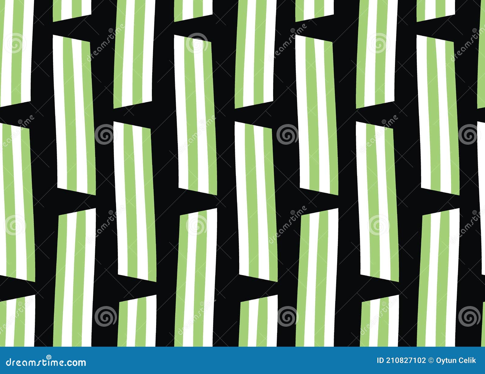 Vector Texture Background, Seamless Pattern. Hand Drawn, Green, White ...
