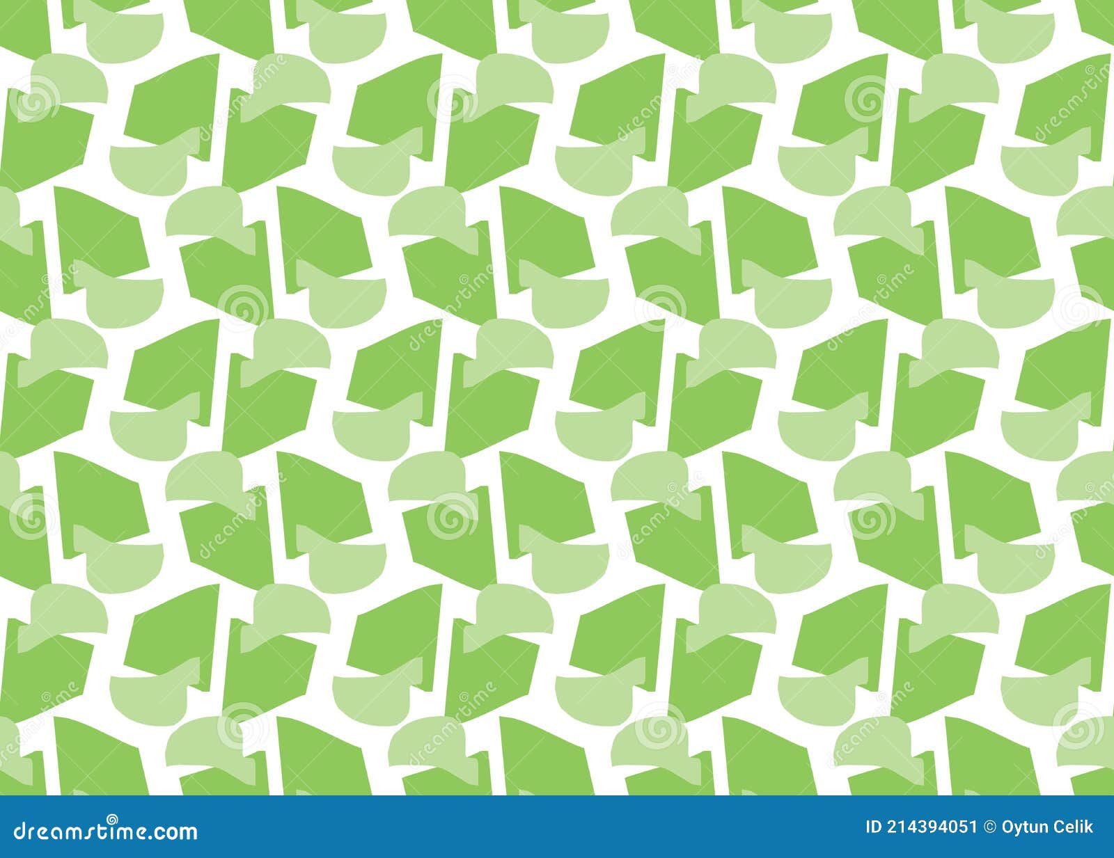 Vector Texture Background, Seamless Pattern. Hand Drawn, Green, White ...
