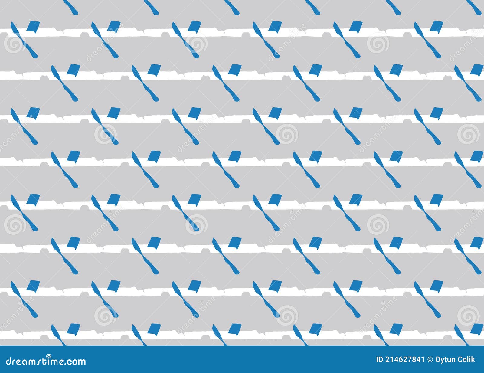 Vector Texture Background, Seamless Pattern. Hand Drawn, Grey, Blue ...