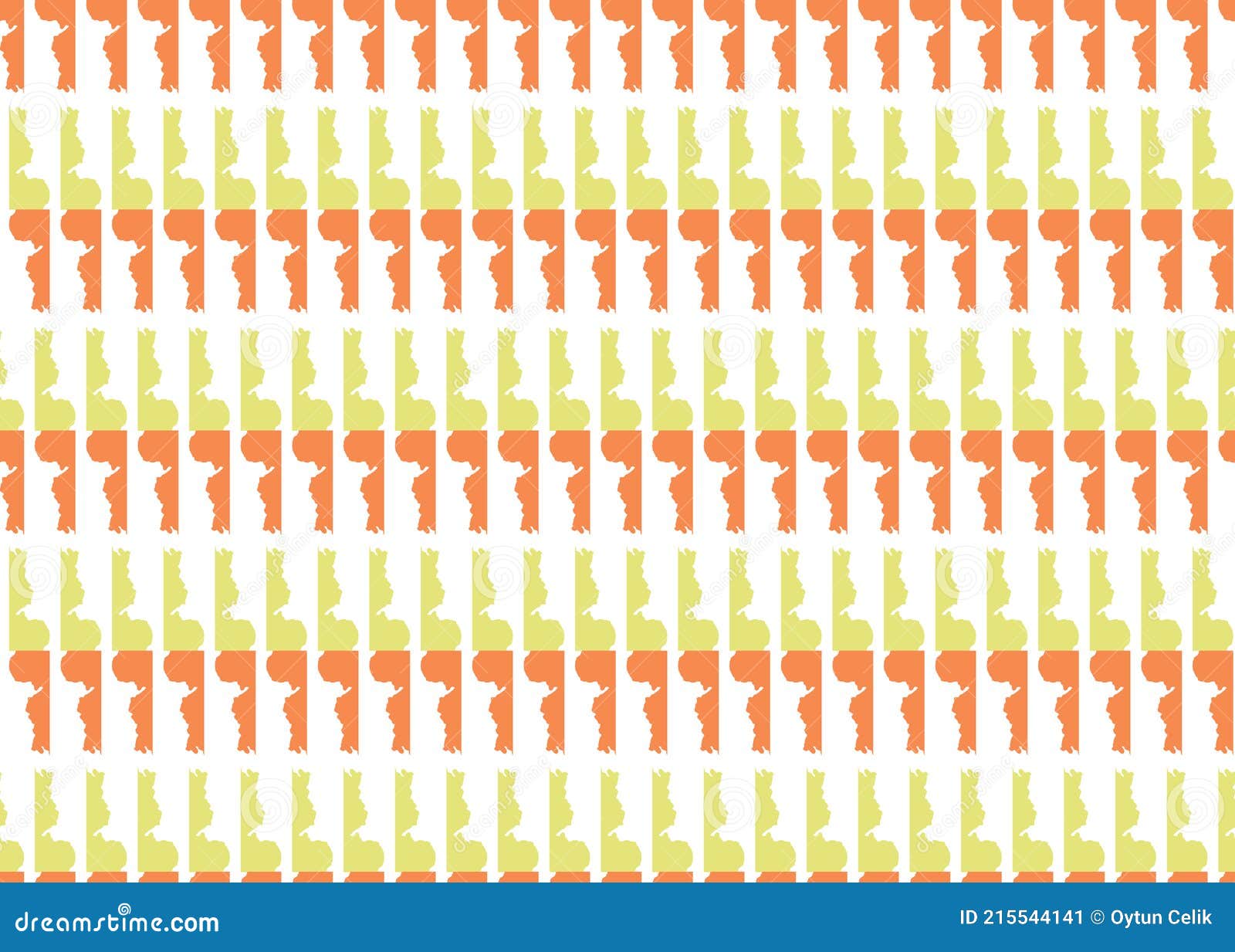 Vector Texture Background, Seamless Pattern. Hand Drawn, Orange, Yellow ...
