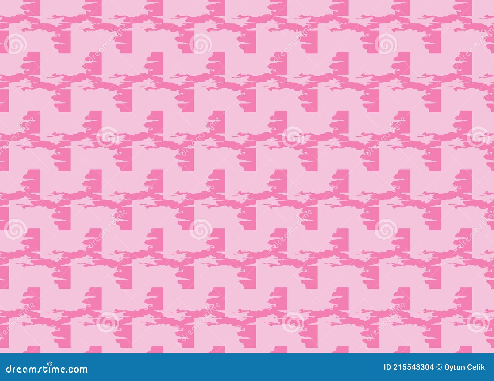 Vector Texture Background, Seamless Pattern. Hand Drawn, Pink Colors ...