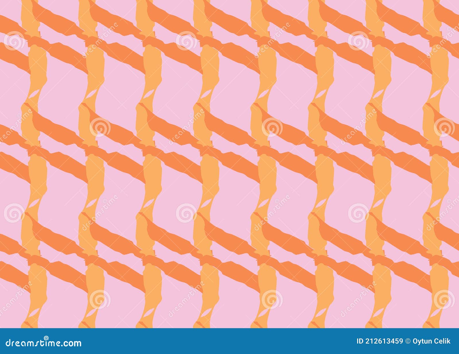 Vector Texture Background, Seamless Pattern. Hand Drawn, Pink, Orange ...