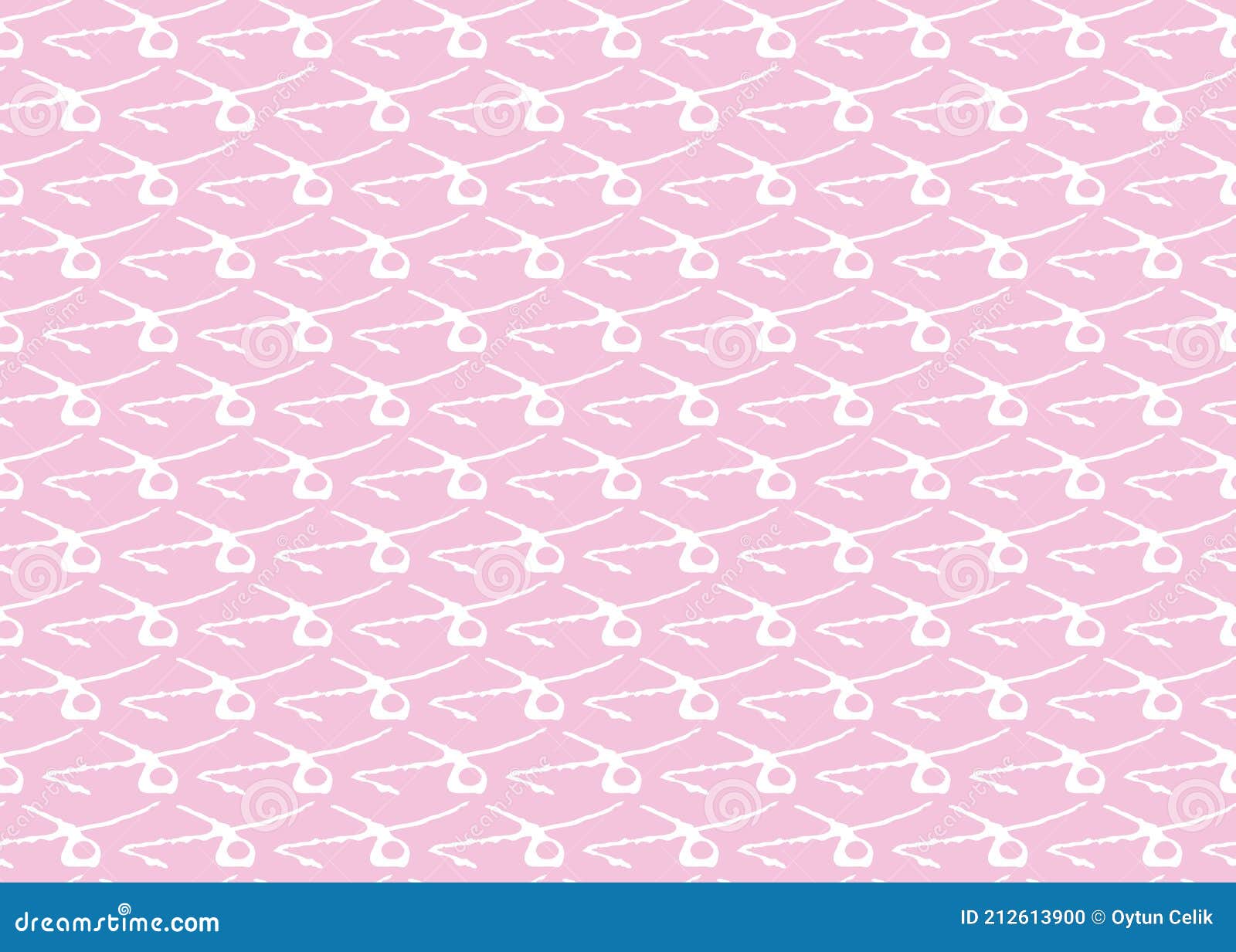 Vector Texture Background, Seamless Pattern. Hand Drawn, Pink, White ...