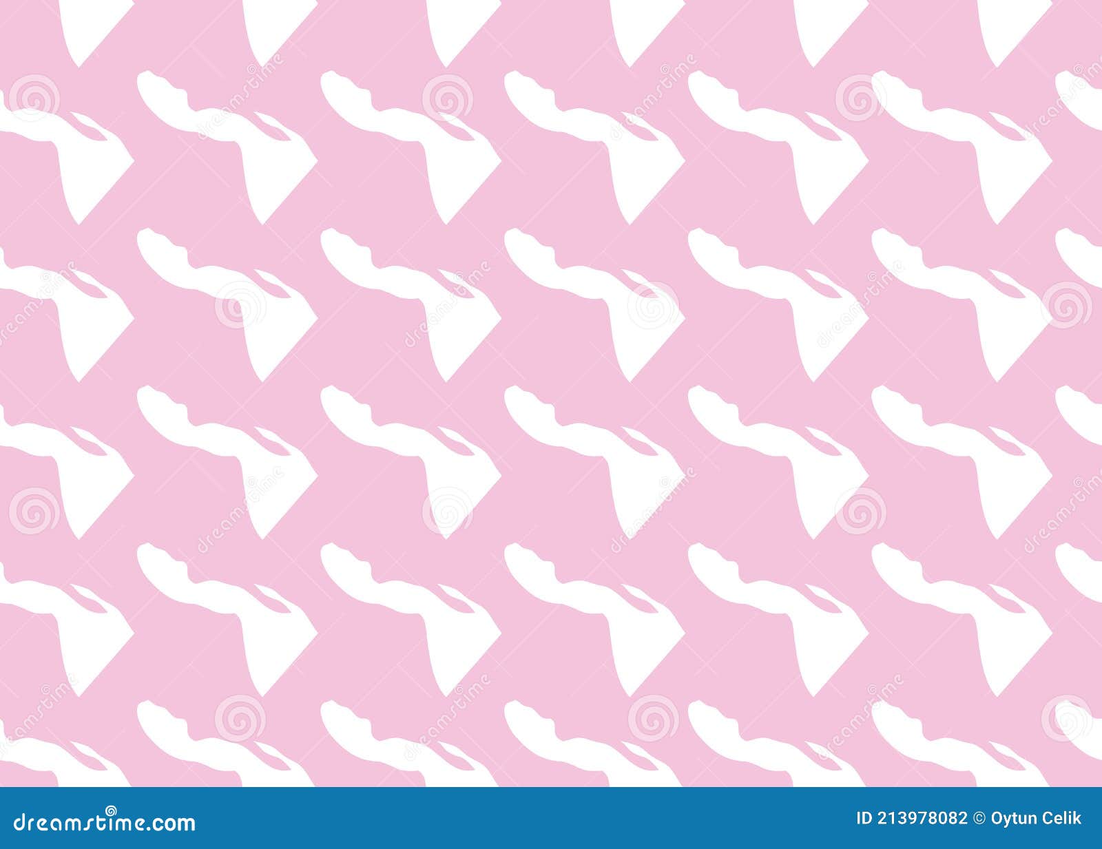 Vector Texture Background, Seamless Pattern. Hand Drawn, Pink, White ...