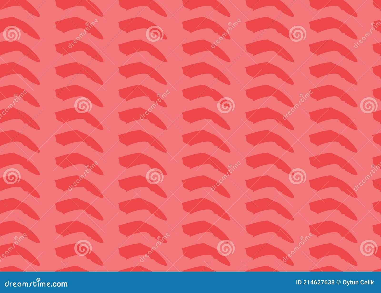 Vector Texture Background, Seamless Pattern. Hand Drawn, Red Colors ...