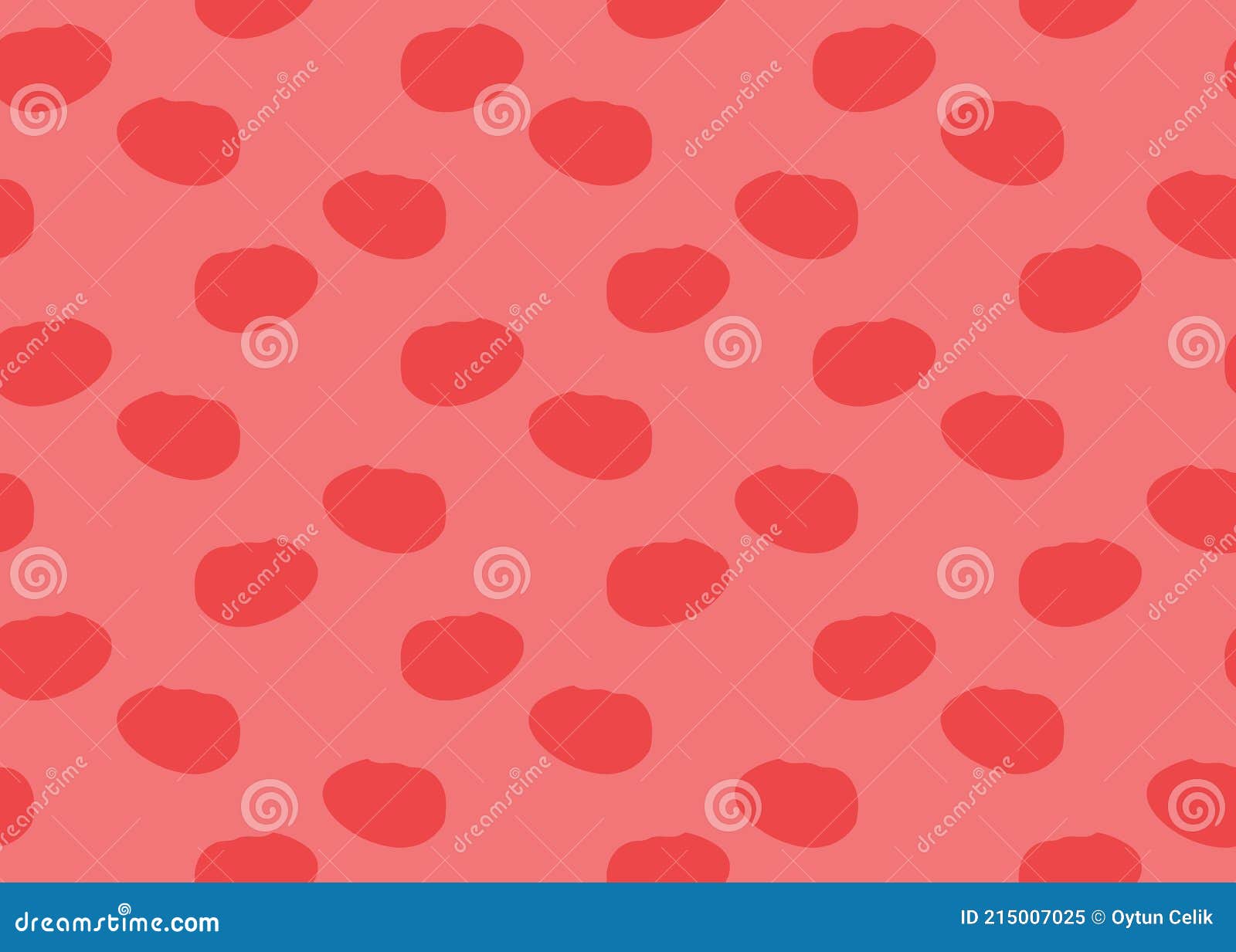 Vector Texture Background, Seamless Pattern. Hand Drawn, Red Colors ...
