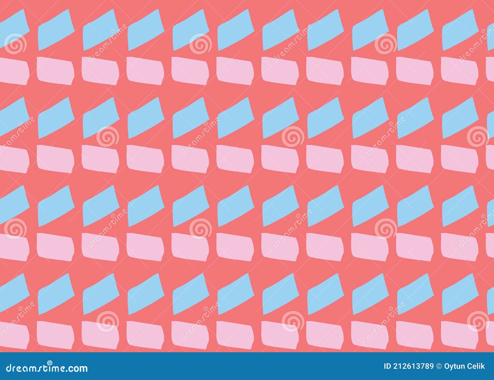 Vector Texture Background, Seamless Pattern. Hand Drawn, Red, Pink ...