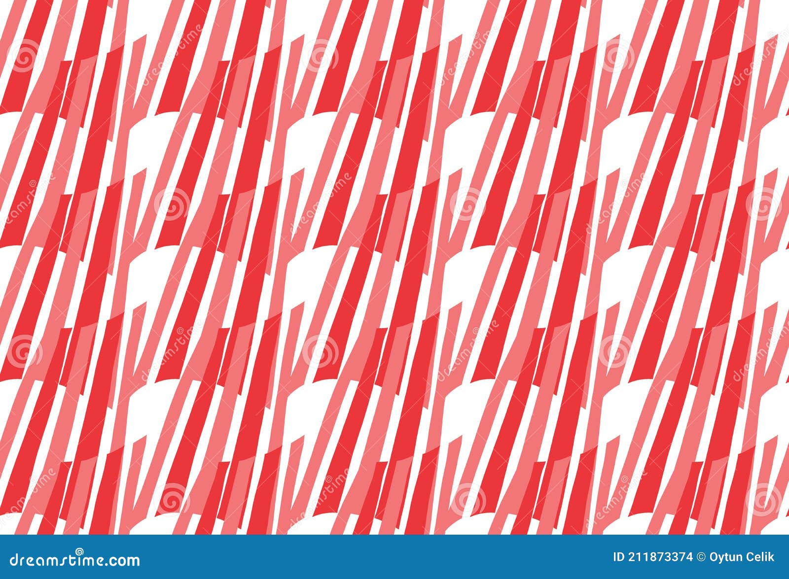 Vector Texture Background, Seamless Pattern. Hand Drawn, Red, White ...
