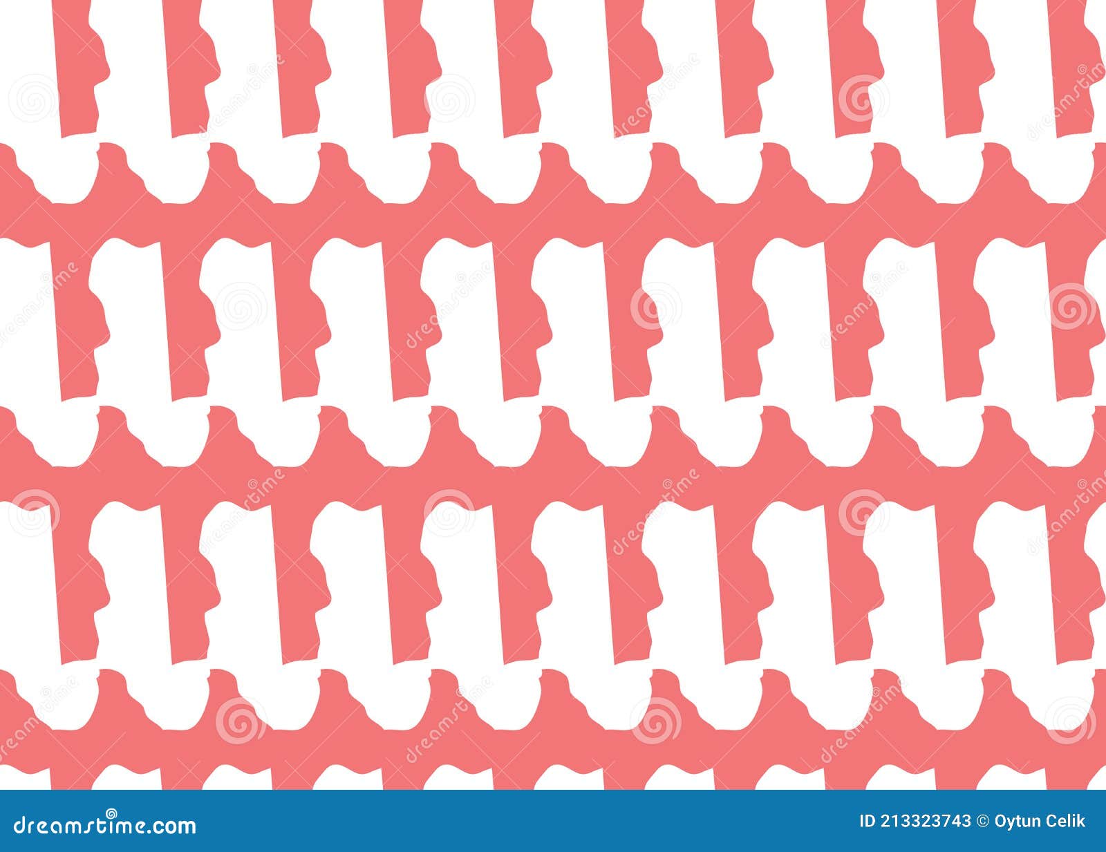 Vector Texture Background, Seamless Pattern. Hand Drawn, Red, White ...