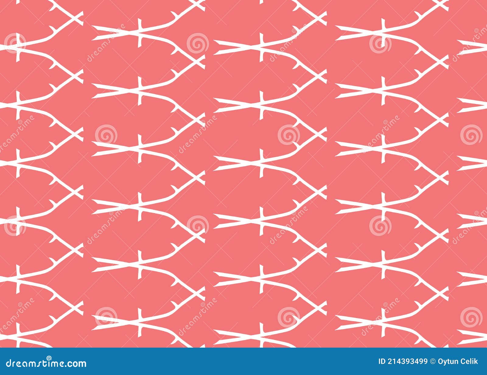 Vector Texture Background, Seamless Pattern. Hand Drawn, Red, White ...