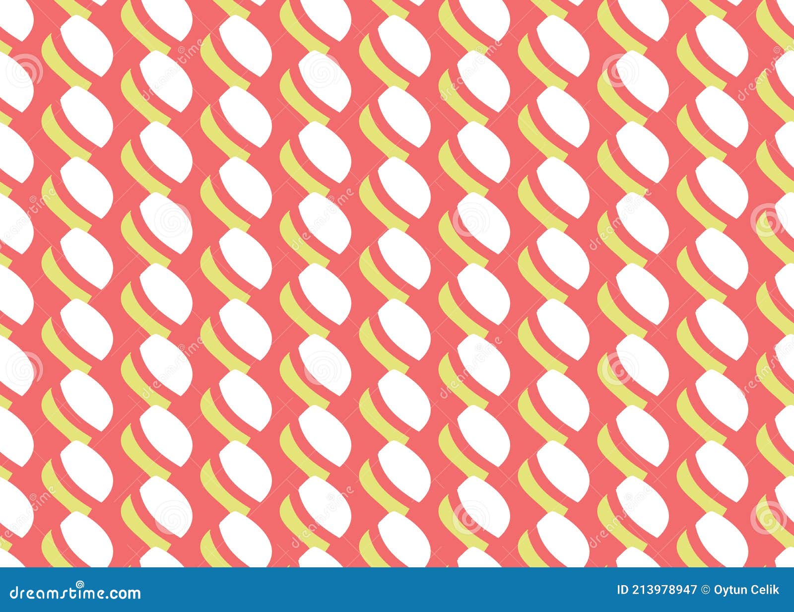 Vector Texture Background, Seamless Pattern. Hand Drawn, Red, Yellow ...