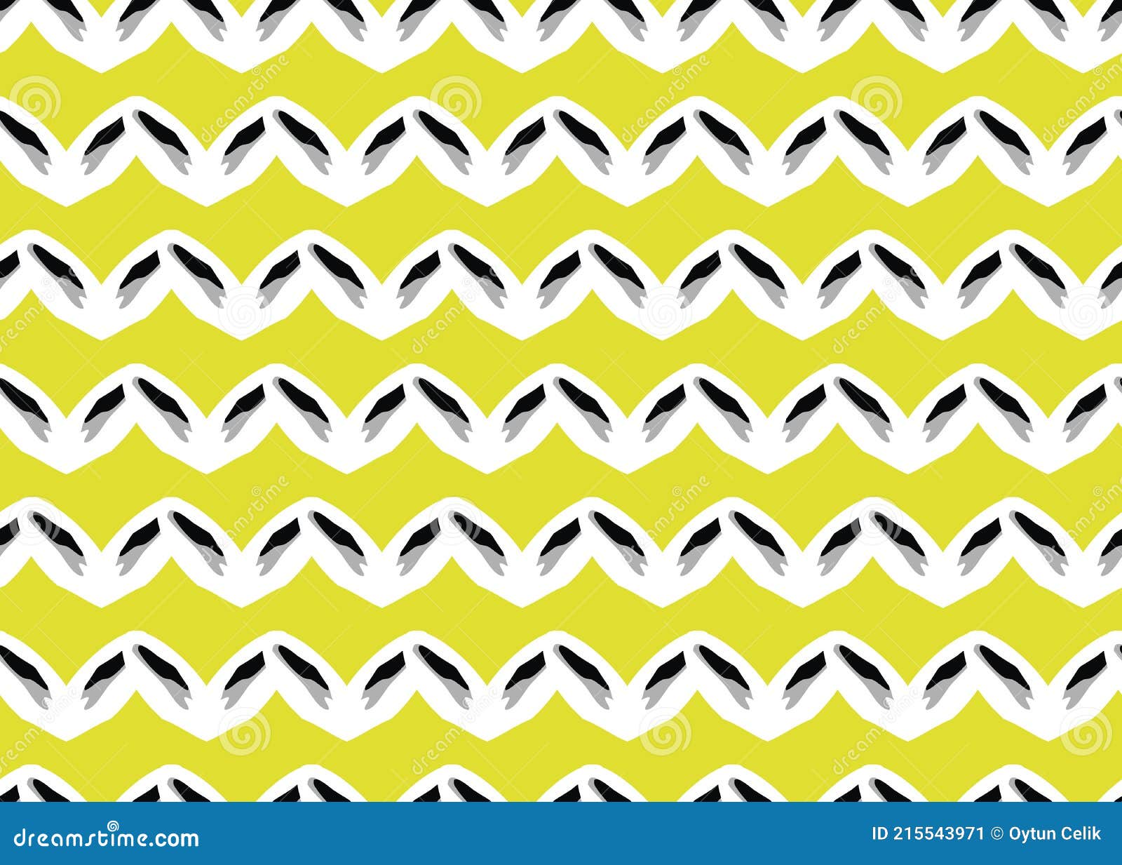 Vector Texture Background, Seamless Pattern. Hand Drawn, Yellow, Grey ...