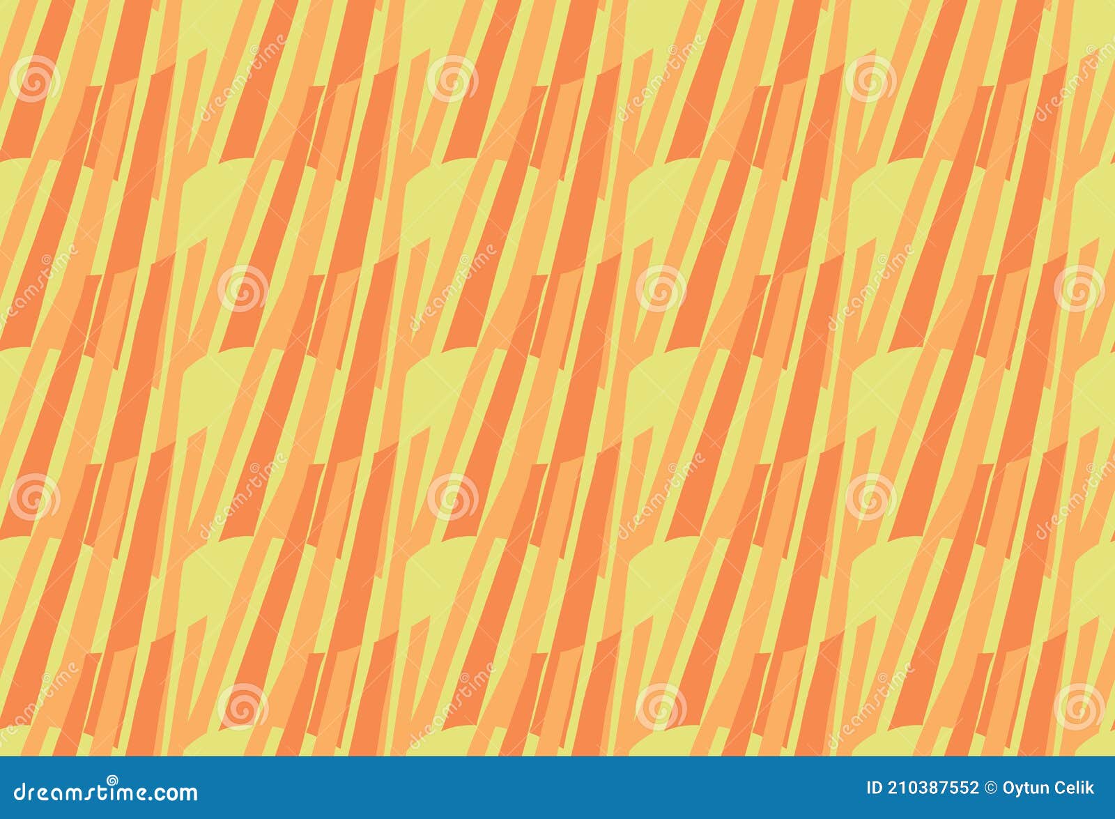 Vector Texture Background, Seamless Pattern. Hand Drawn, Yellow, Orange ...