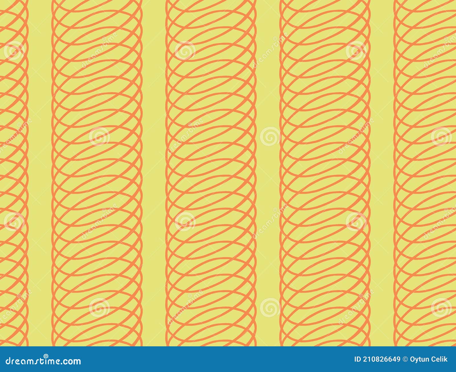 Vector Texture Background, Seamless Pattern. Hand Drawn, Yellow, Orange ...