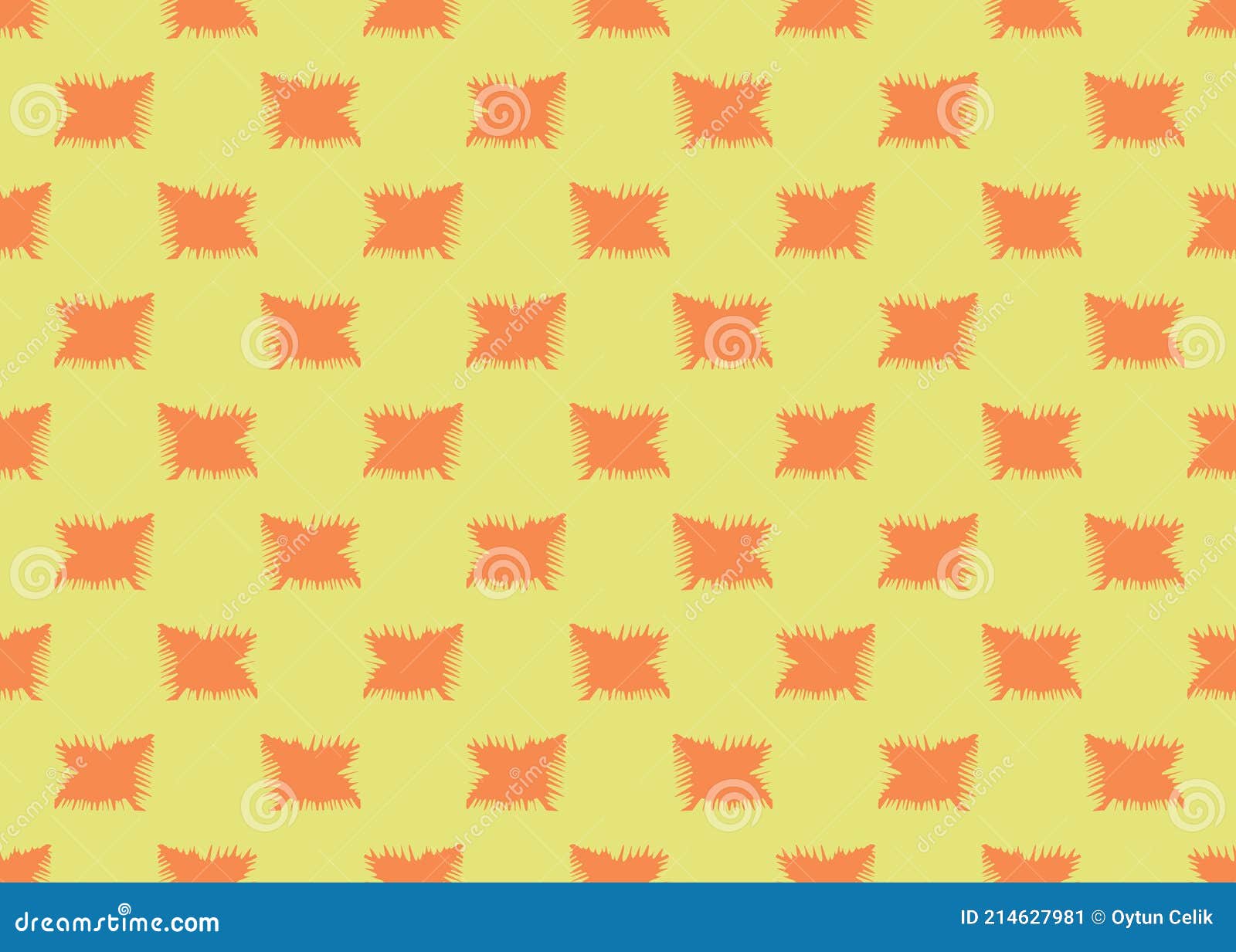 Vector Texture Background, Seamless Pattern. Hand Drawn, Yellow, Orange ...