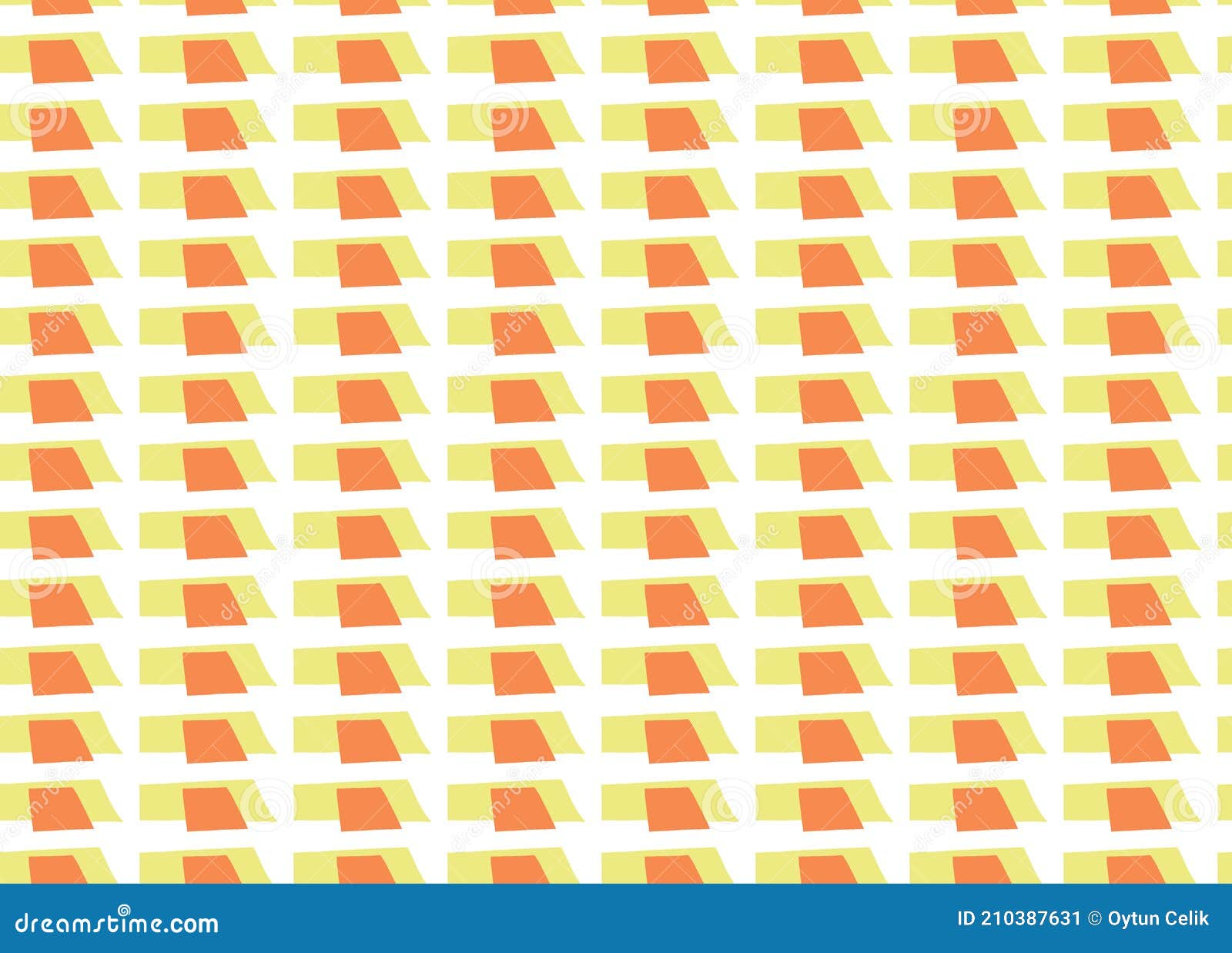 Vector Texture Background, Seamless Pattern. Hand Drawn, Yellow, Orange ...