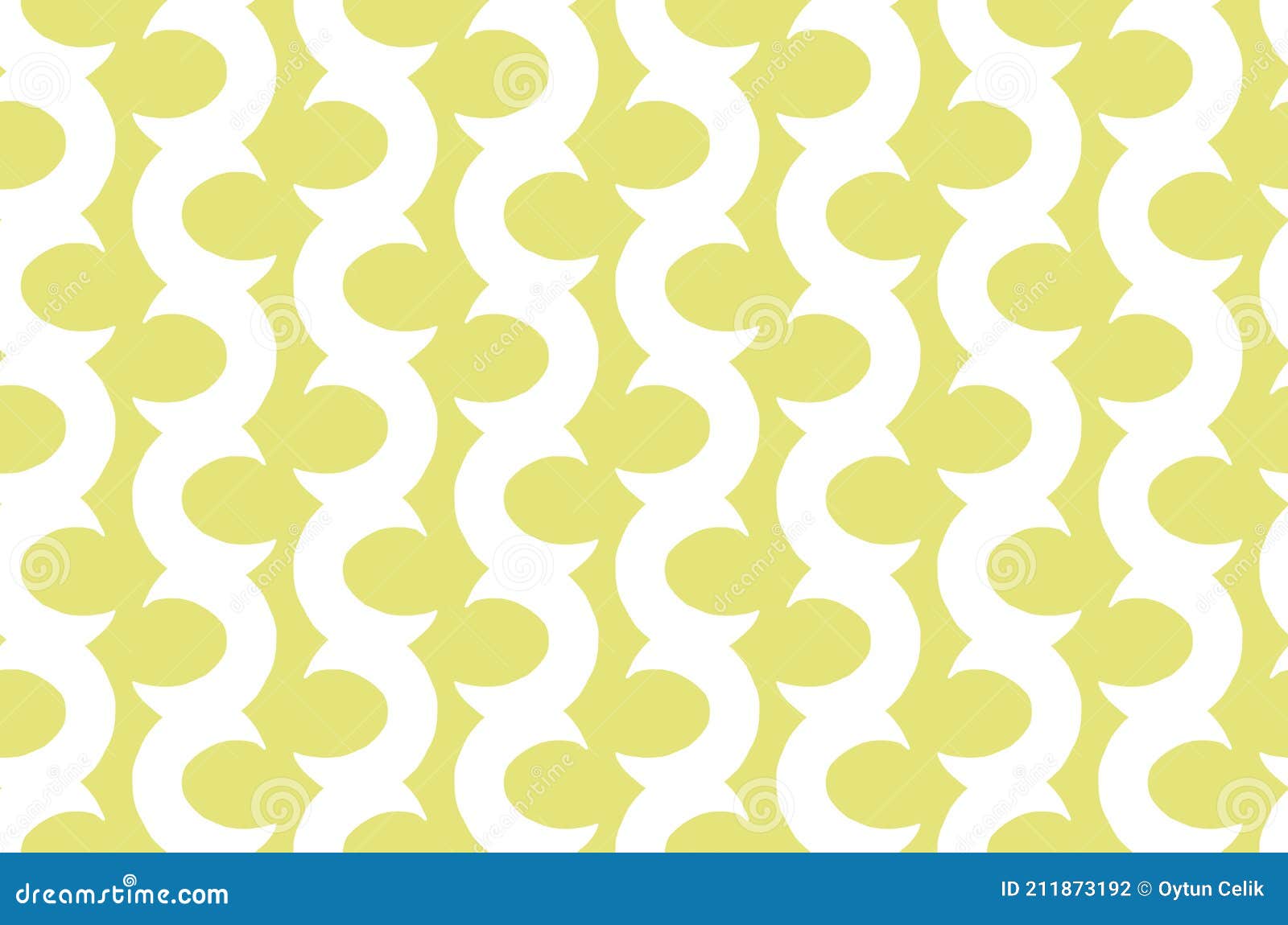 Vector Texture Background, Seamless Pattern. Hand Drawn, Yellow, White ...