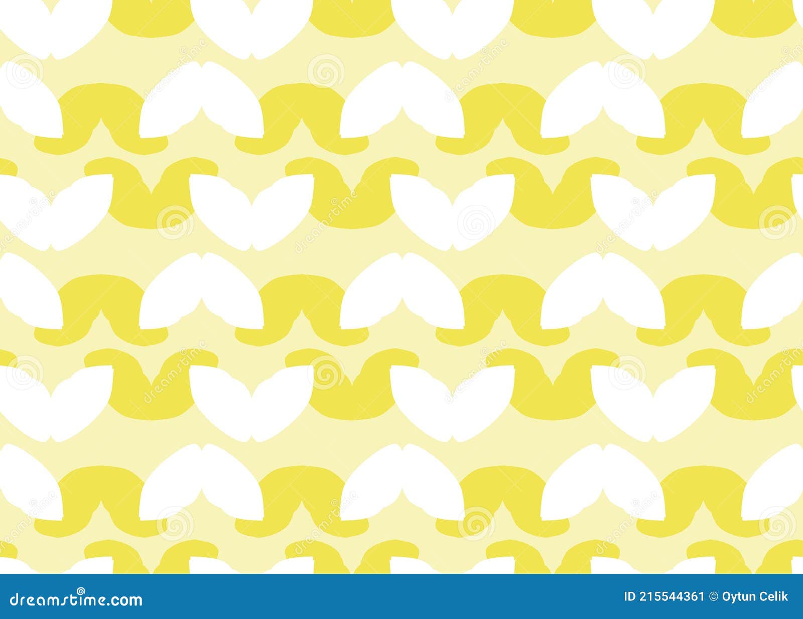 Vector Texture Background, Seamless Pattern. Hand Drawn, Yellow, White ...