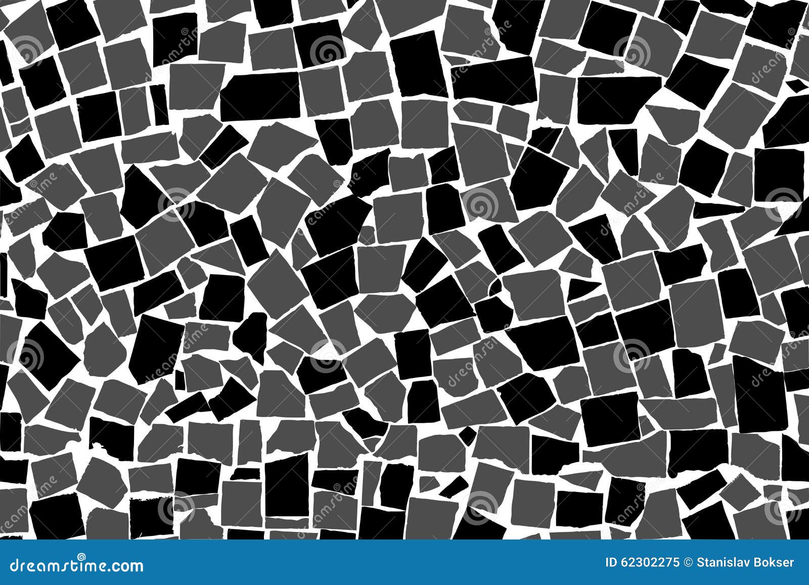 Vector Texture of Black and White Asymmetric Decorative Tiles Wall ...