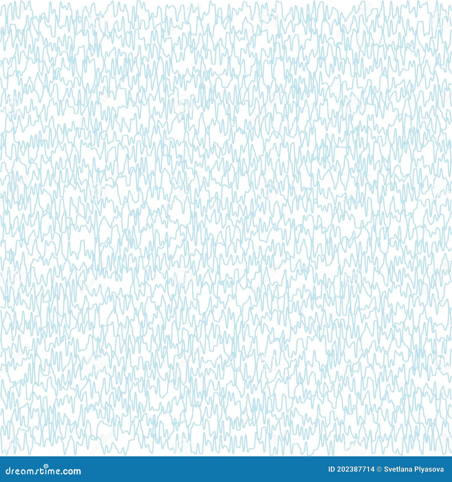 Vector Texture of Blue Noise Lines on a White Background. Stock Vector ...