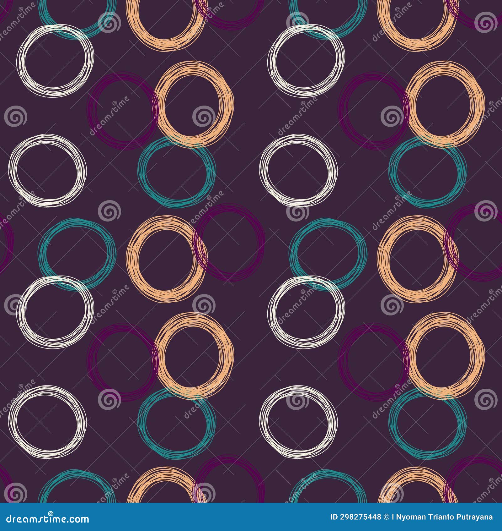 Vector Texture with Circle Pattern. Stock Vector - Illustration of drop ...