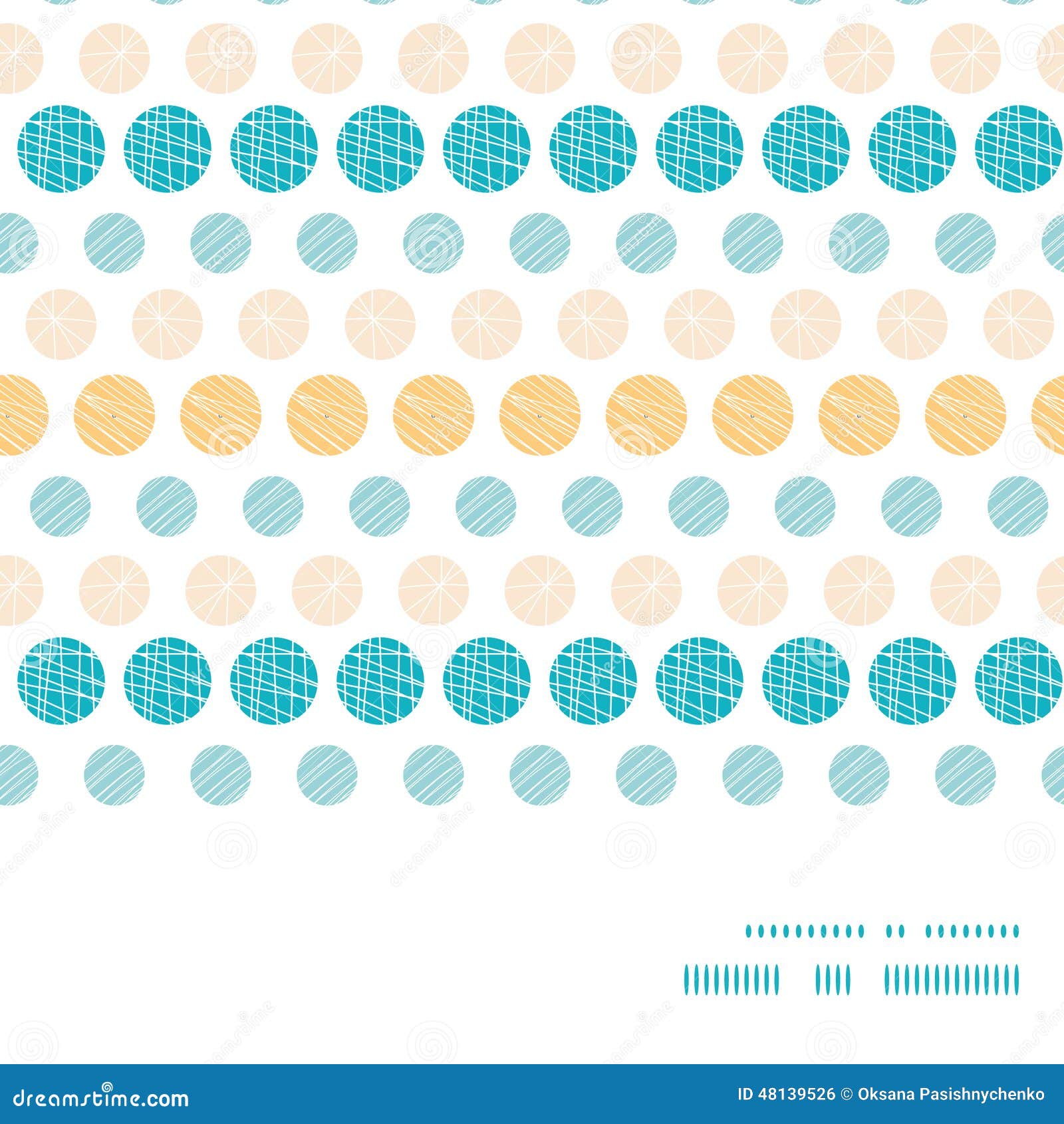 Vector Texture Circles Stripes Abstract Horizontal Stock Vector ...