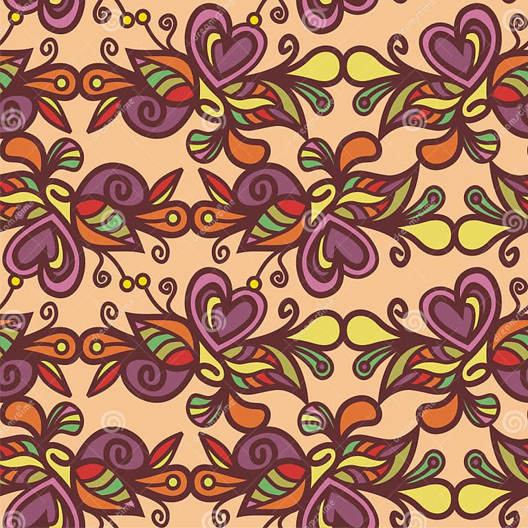 Ornate texture stock vector. Illustration of floral, tracery - 30049200