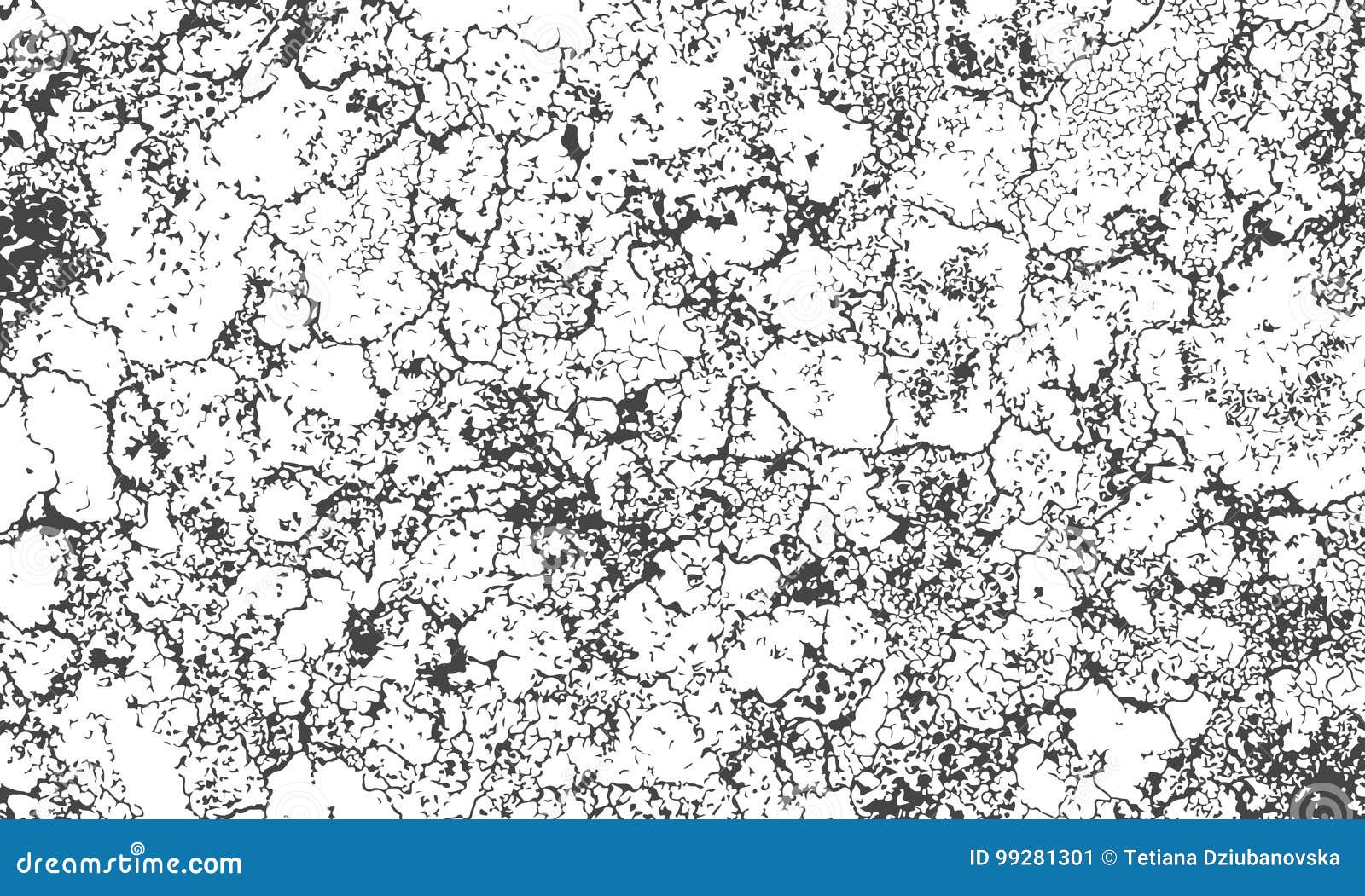 Vector Texture of Cracked Surface with Grains and Stains. Grunge ...