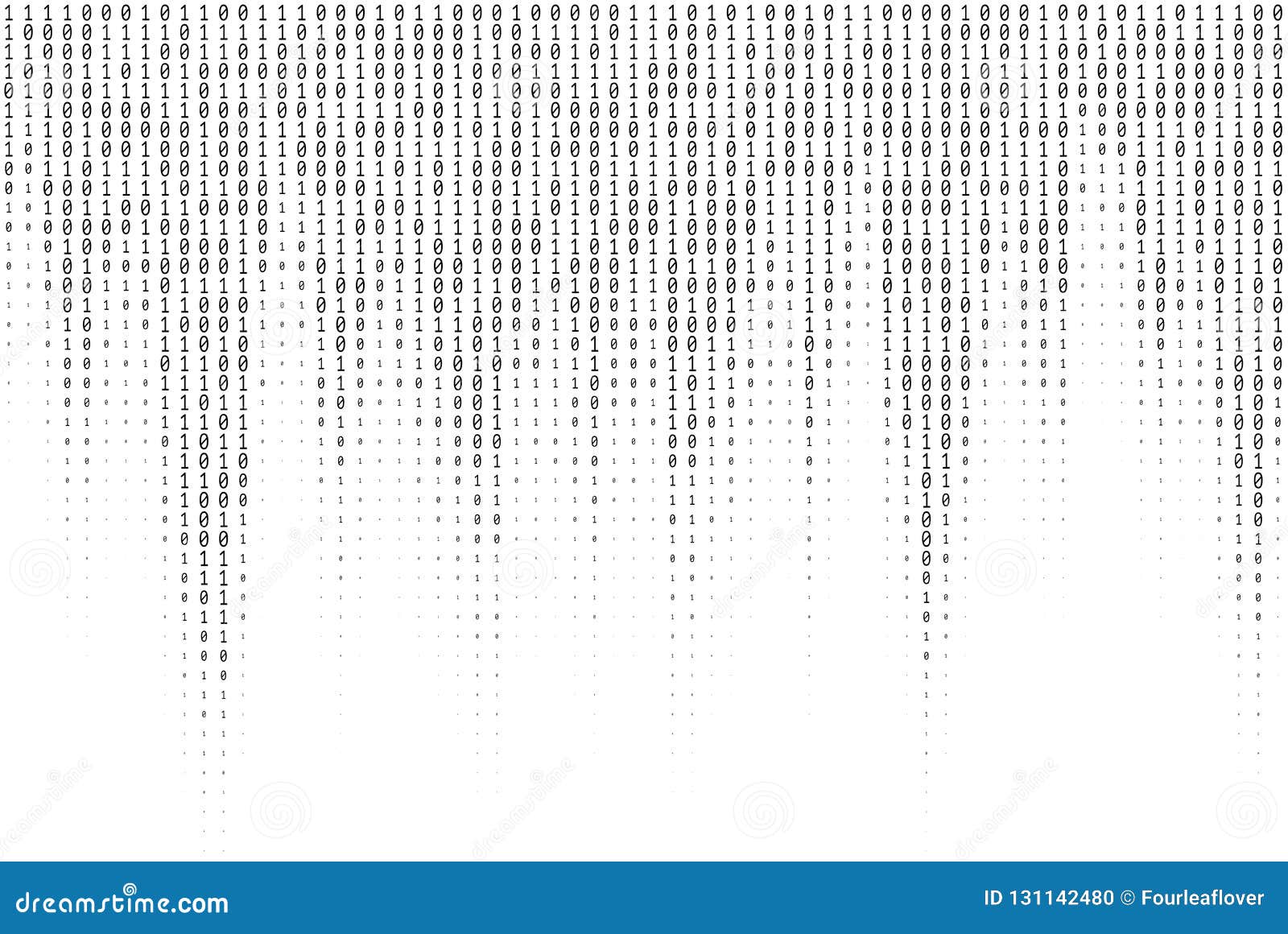 Binary Code Vector Texture Stock Vector Illustration Of Communication
