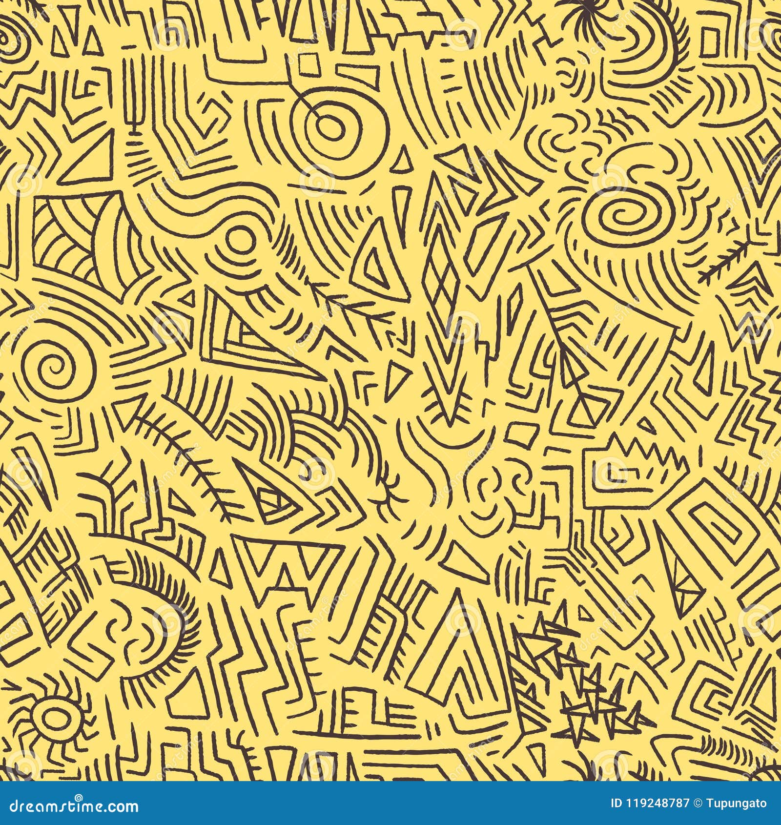 Vector texture doodle stock vector. Illustration of patterns - 119248787