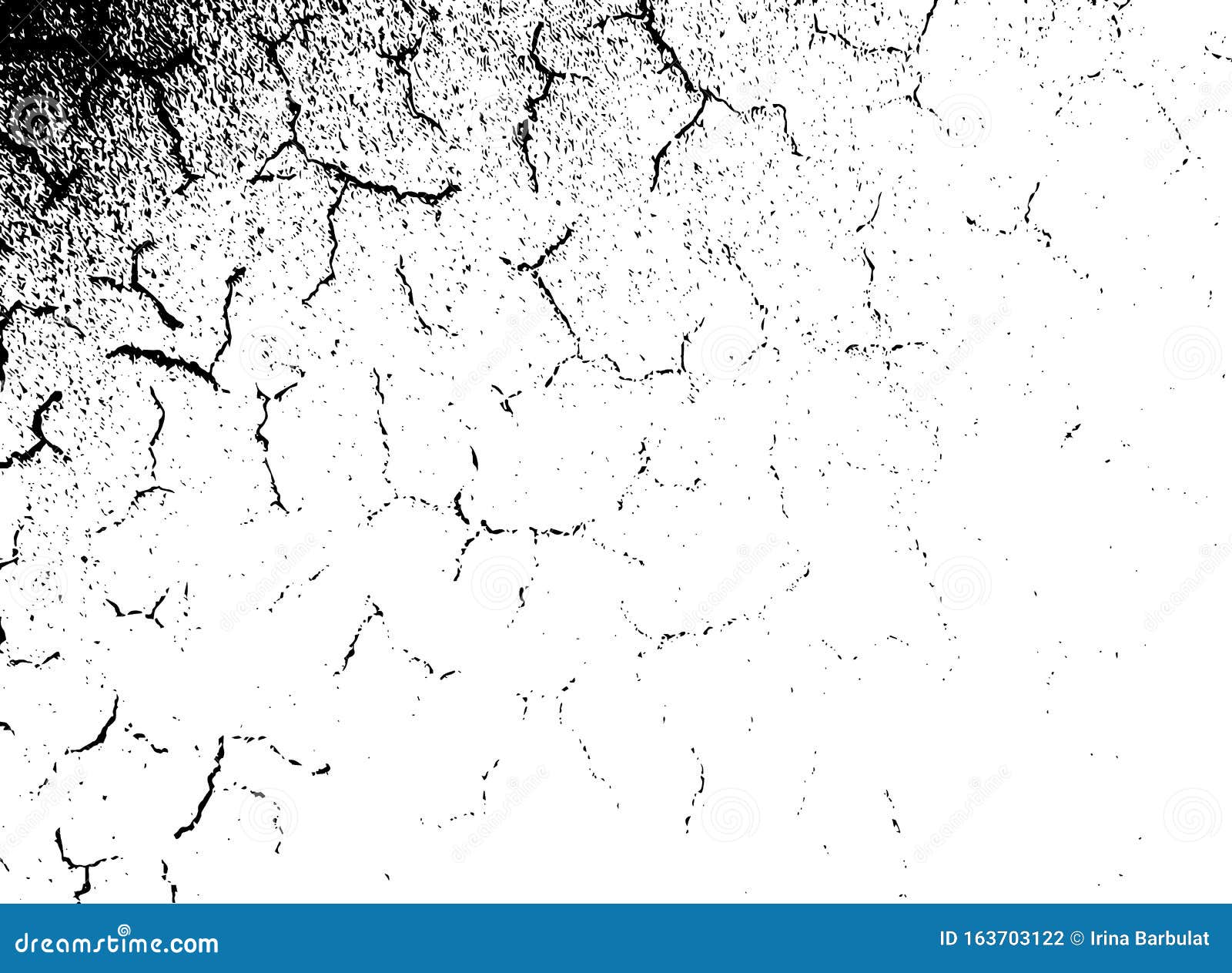 Vector Texture, Earth, Distressed Stone, Rough Concrete. Monochrome ...