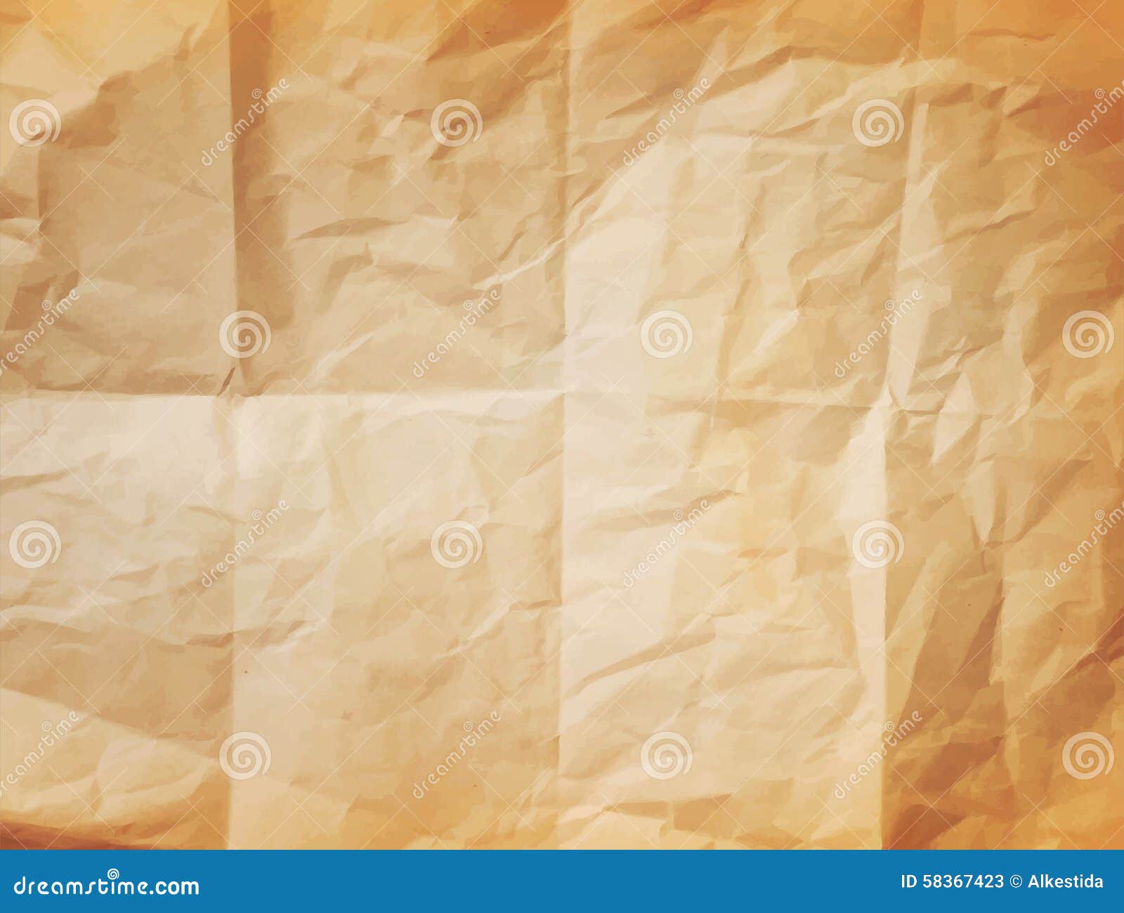 Vector Texture (element for Design) - Crumpled Paper Stock Illustration ...