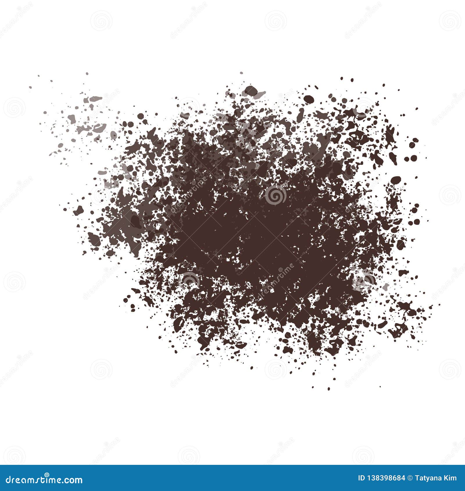 Vector Texture, Lots of Shards of Different Sizes. Blot, Paint Splashes ...