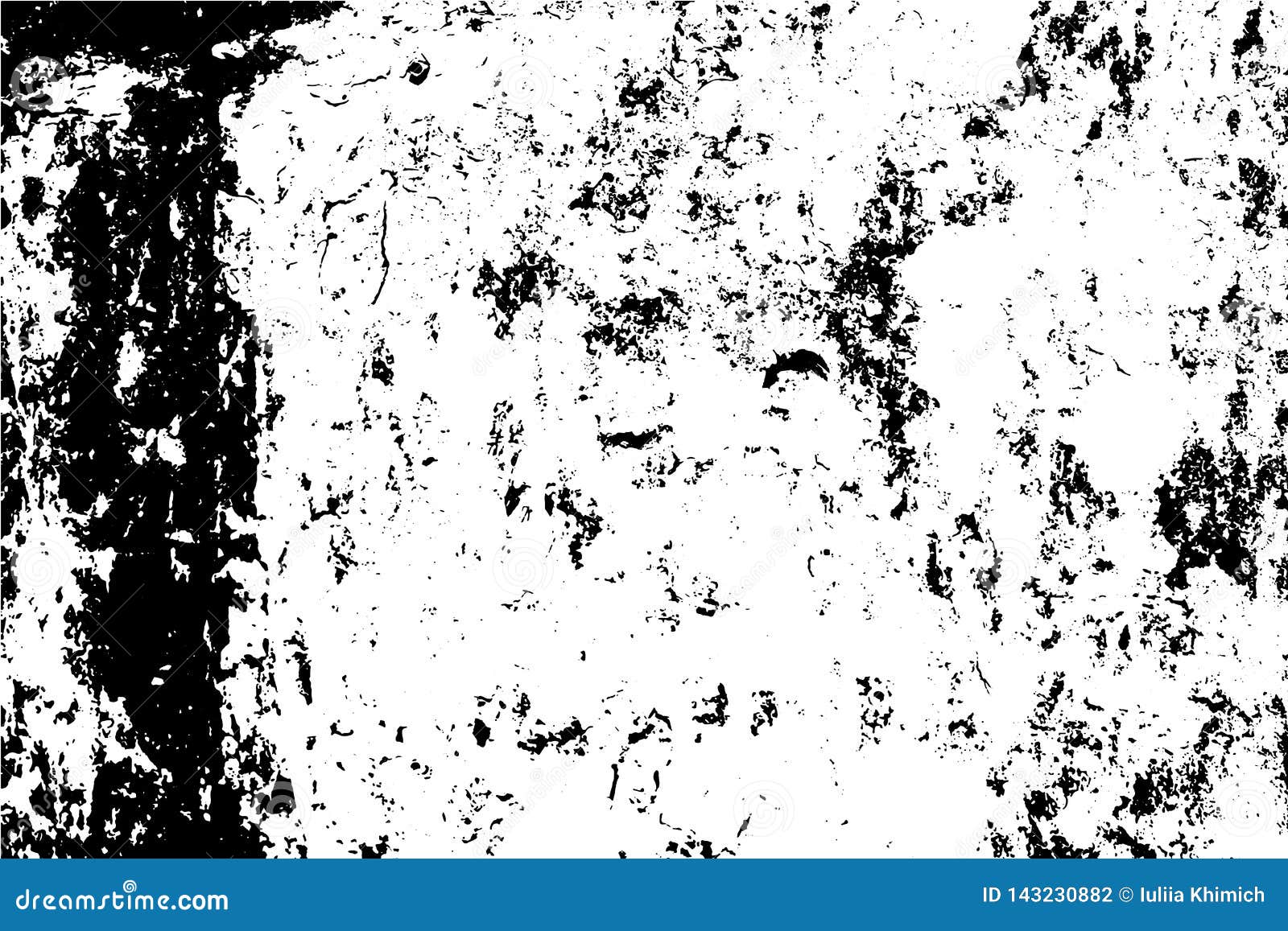 Vector Texture, Old Grainy Surface. Damaged Scratched Wall, Abstract ...