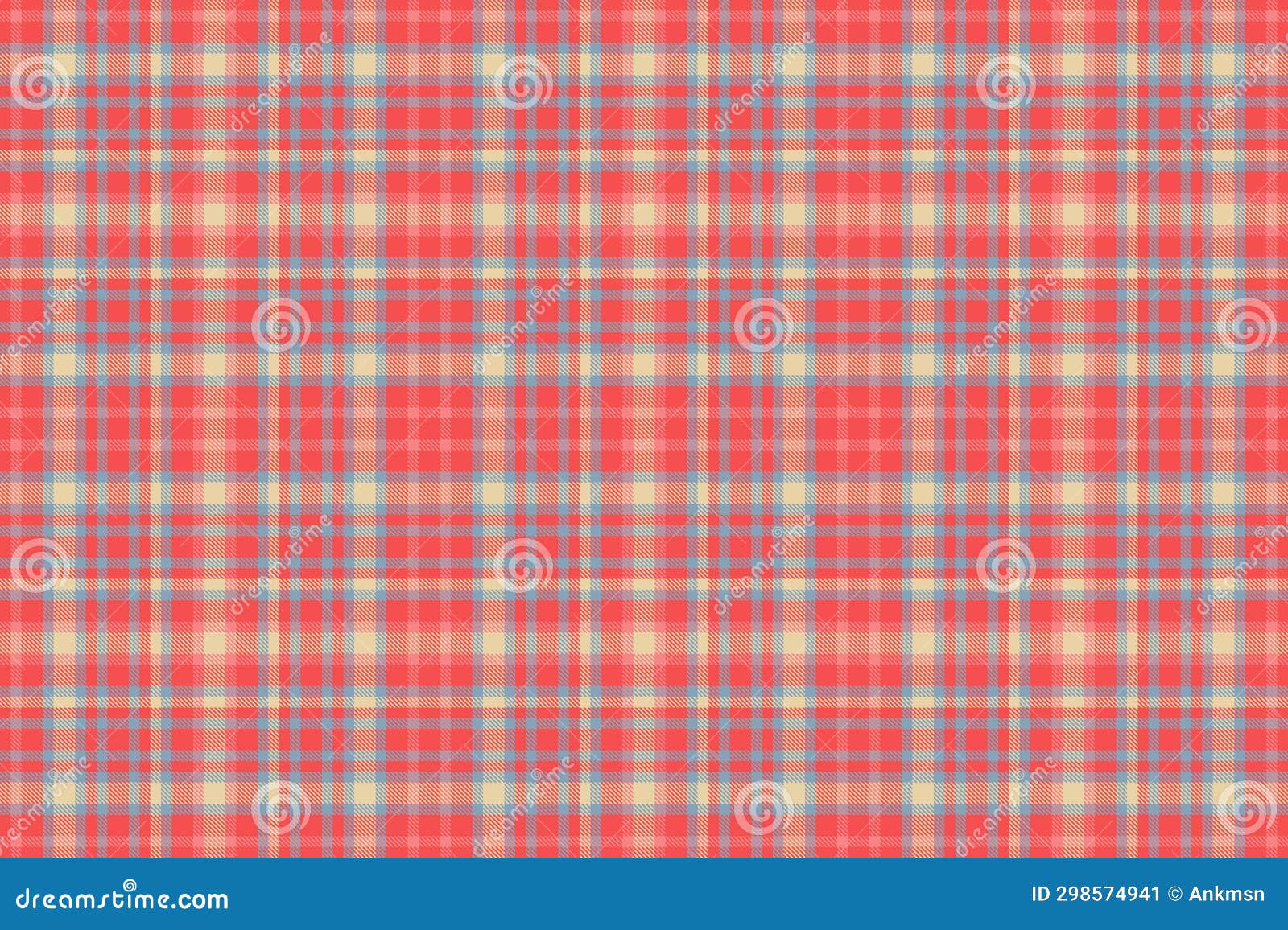Vector Texture Tartan of Check Pattern Fabric with a Seamless ...