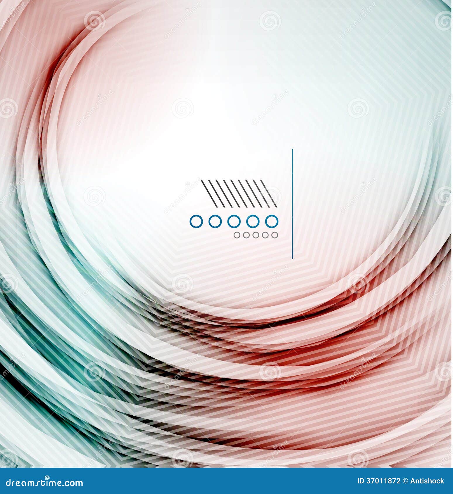 Vector Textured Elegant Smooth Swirl Stock Vector - Illustration of ...