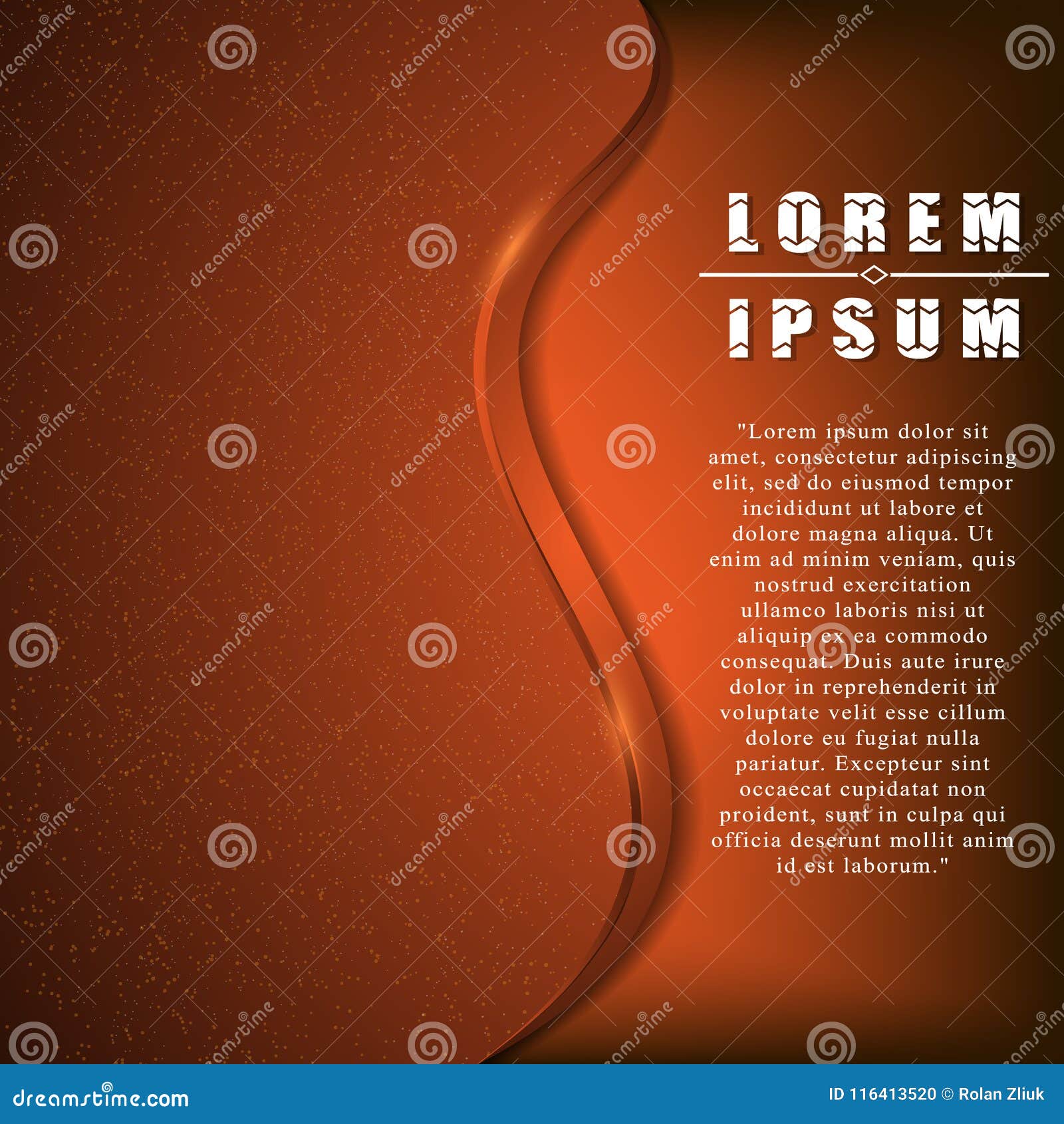 The Vector Textured Orange Cover. Stock Vector - Illustration of ...