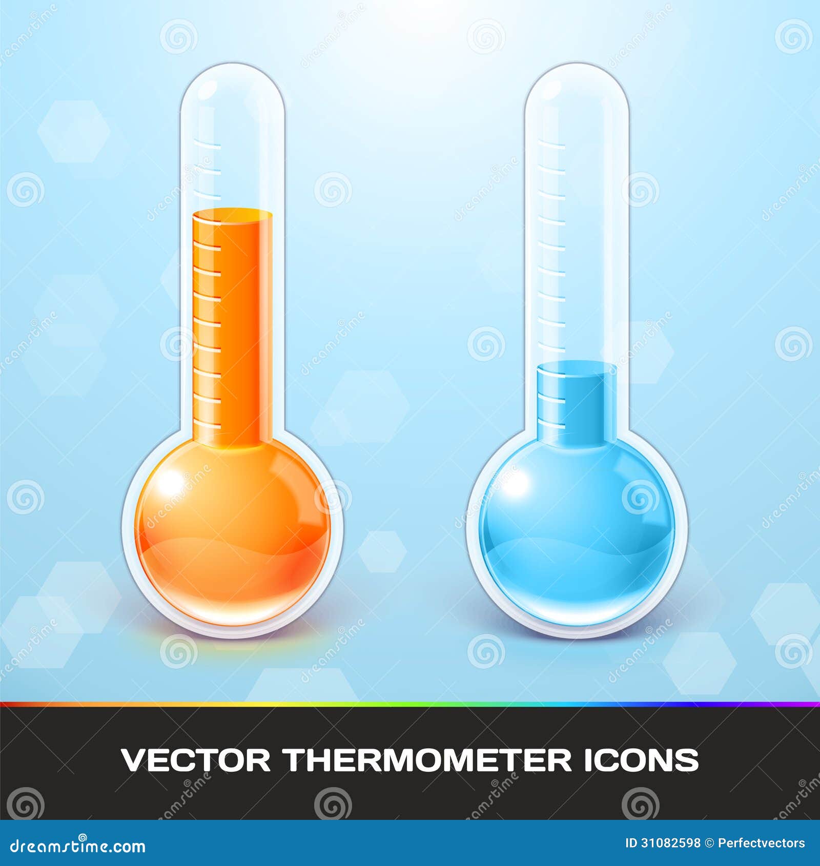 Vector Thermometer Icons stock vector. Illustration of meter - 31082598