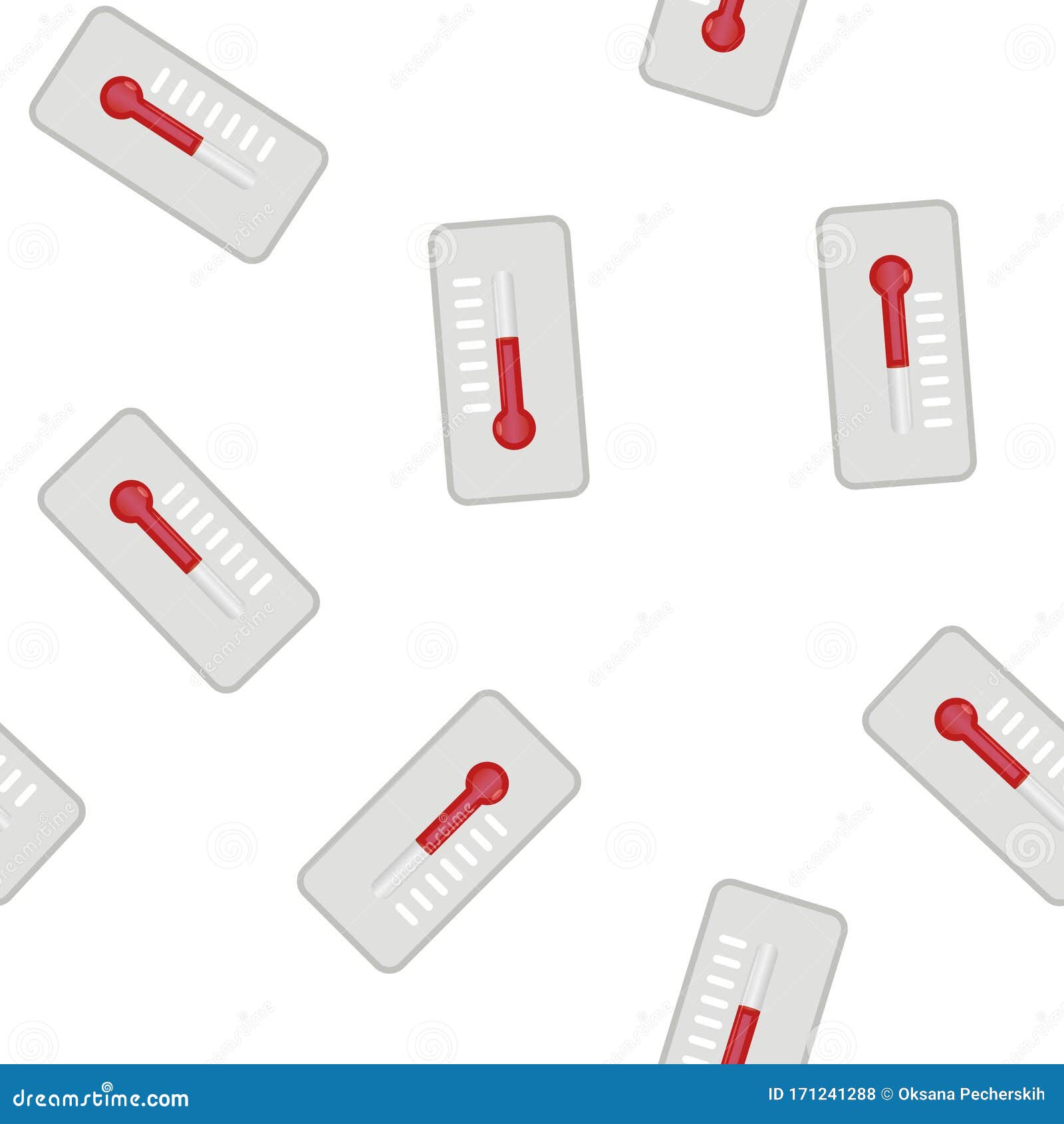 Meteorological Thermometer. Temperature Scale For Celsius Cartoon ...