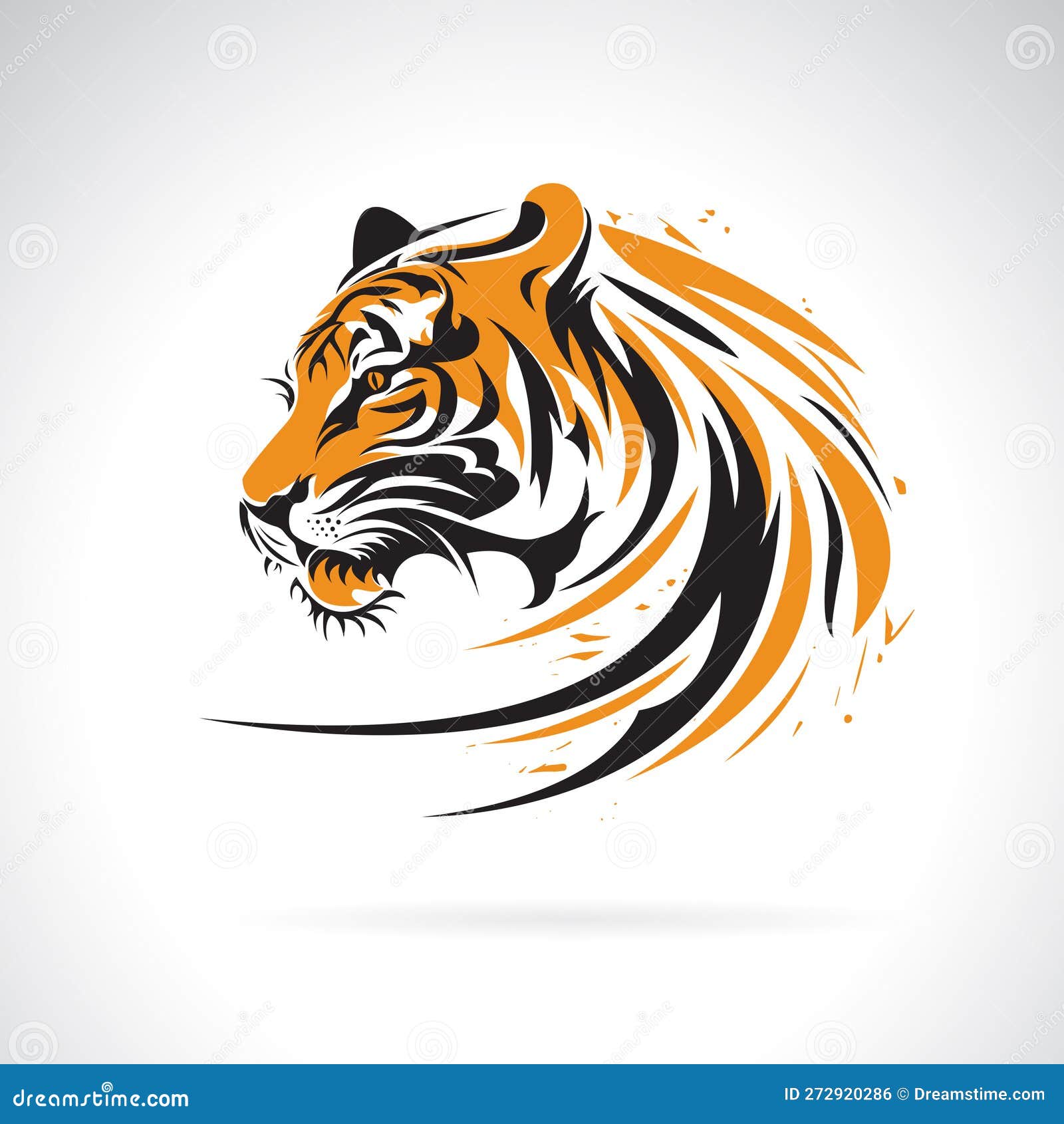 Tiger Head Design