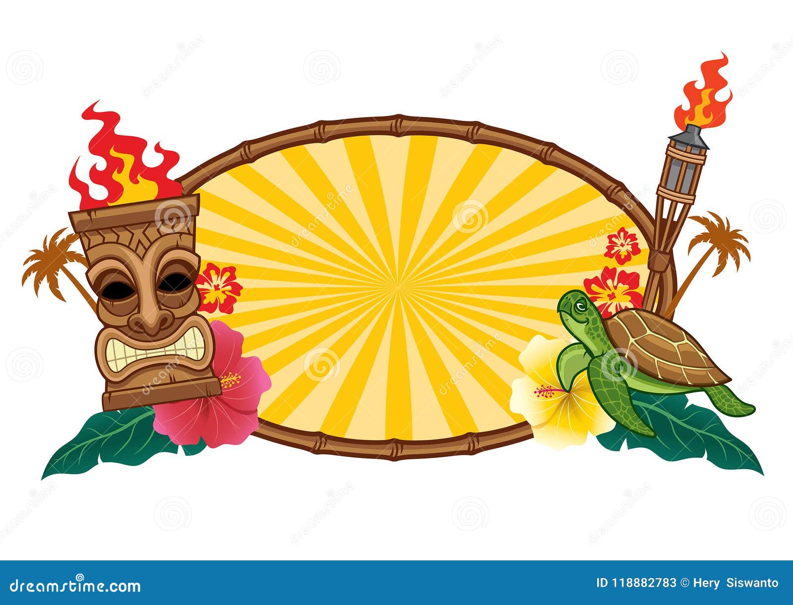 Tiki Turtle Royalty-Free Stock Photography | CartoonDealer.com #39303155